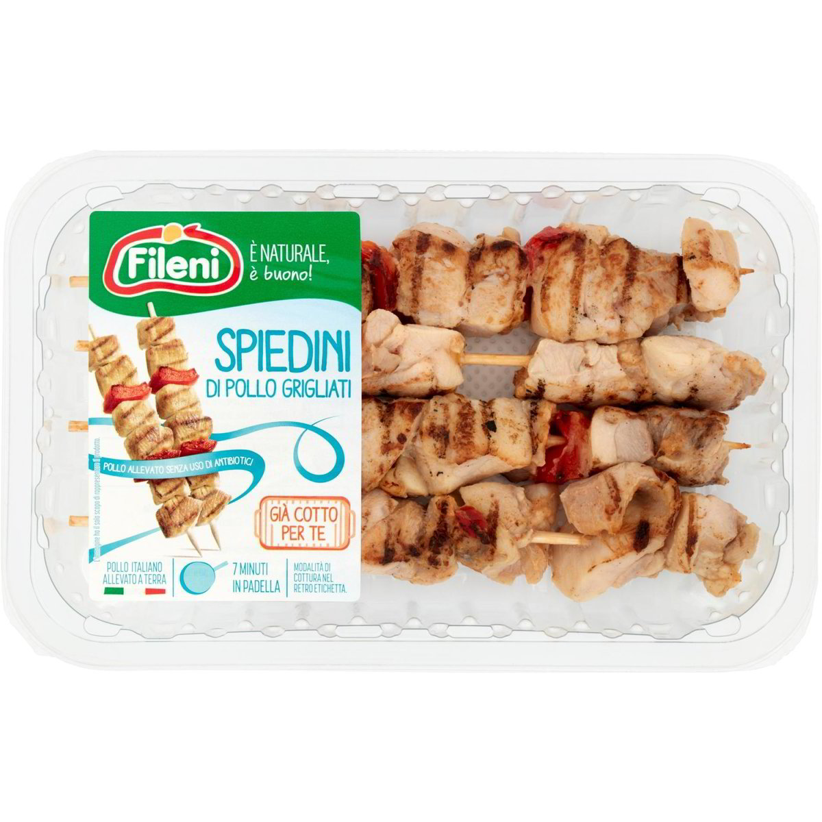 Pollo spiedini grigliati FILENI 240 G - Coop Shop
