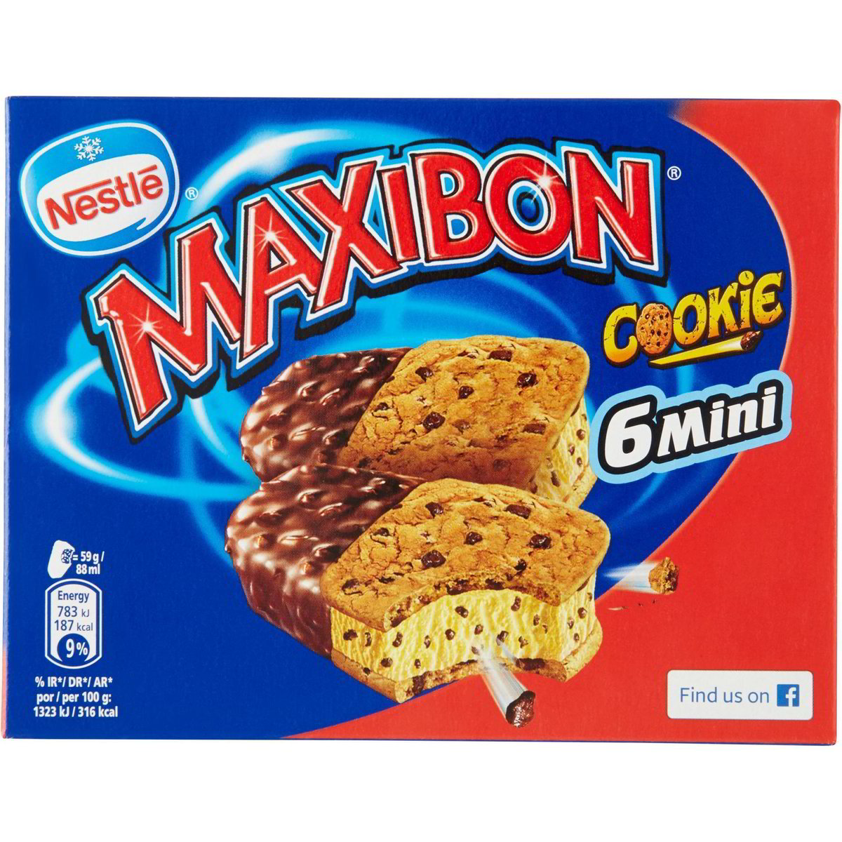 Maxibon mini cookie MOTTA 6 X 59 G - Coop Shop