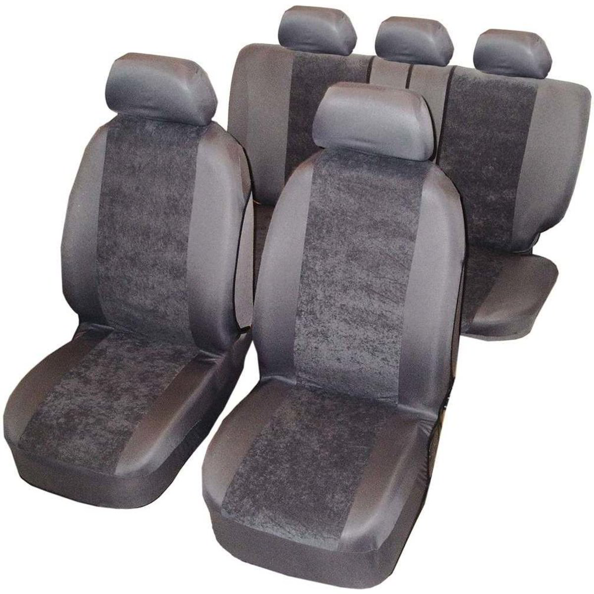 Fodere per sedile auto set completo grigio VAMAR 1 PZ - Coop Shop