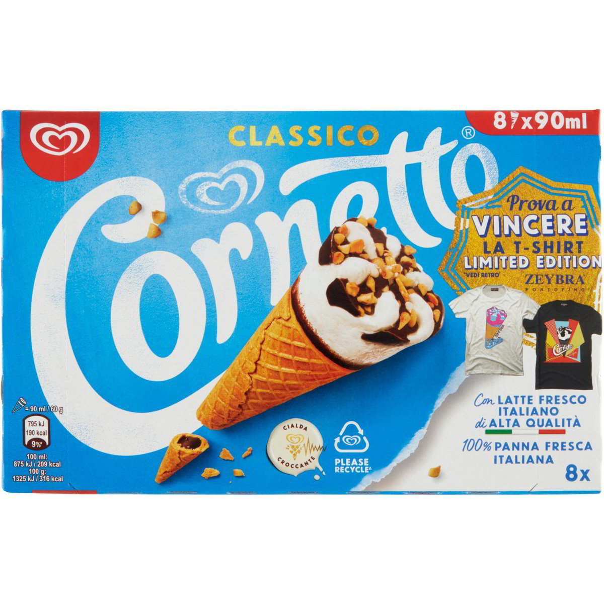 Cornetto classico ALGIDA 8 X 90 G - Coop Shop