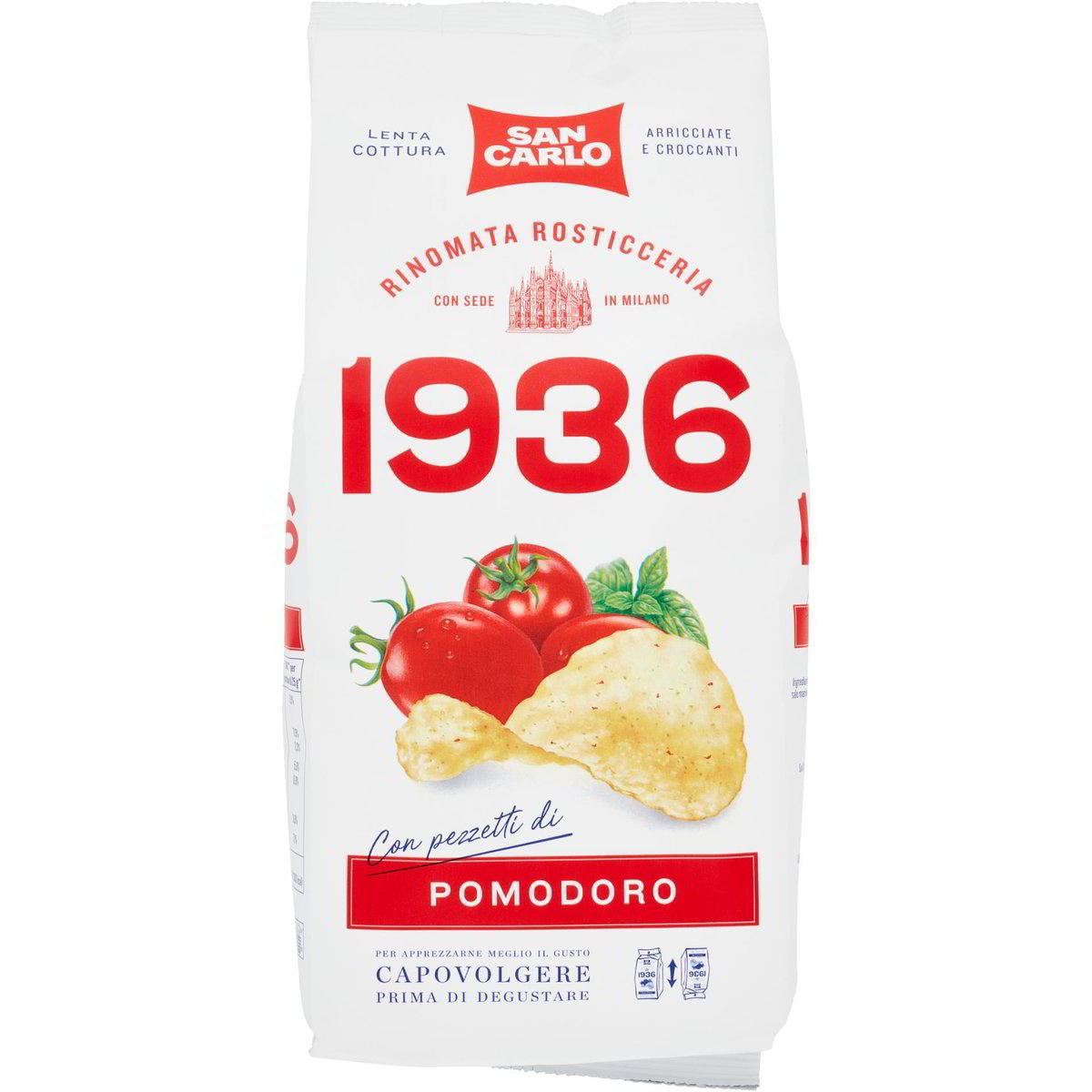 Patatine 1936 al pomodoro/prezzemolo/basilico SAN CARLO 150 G - Coop Shop