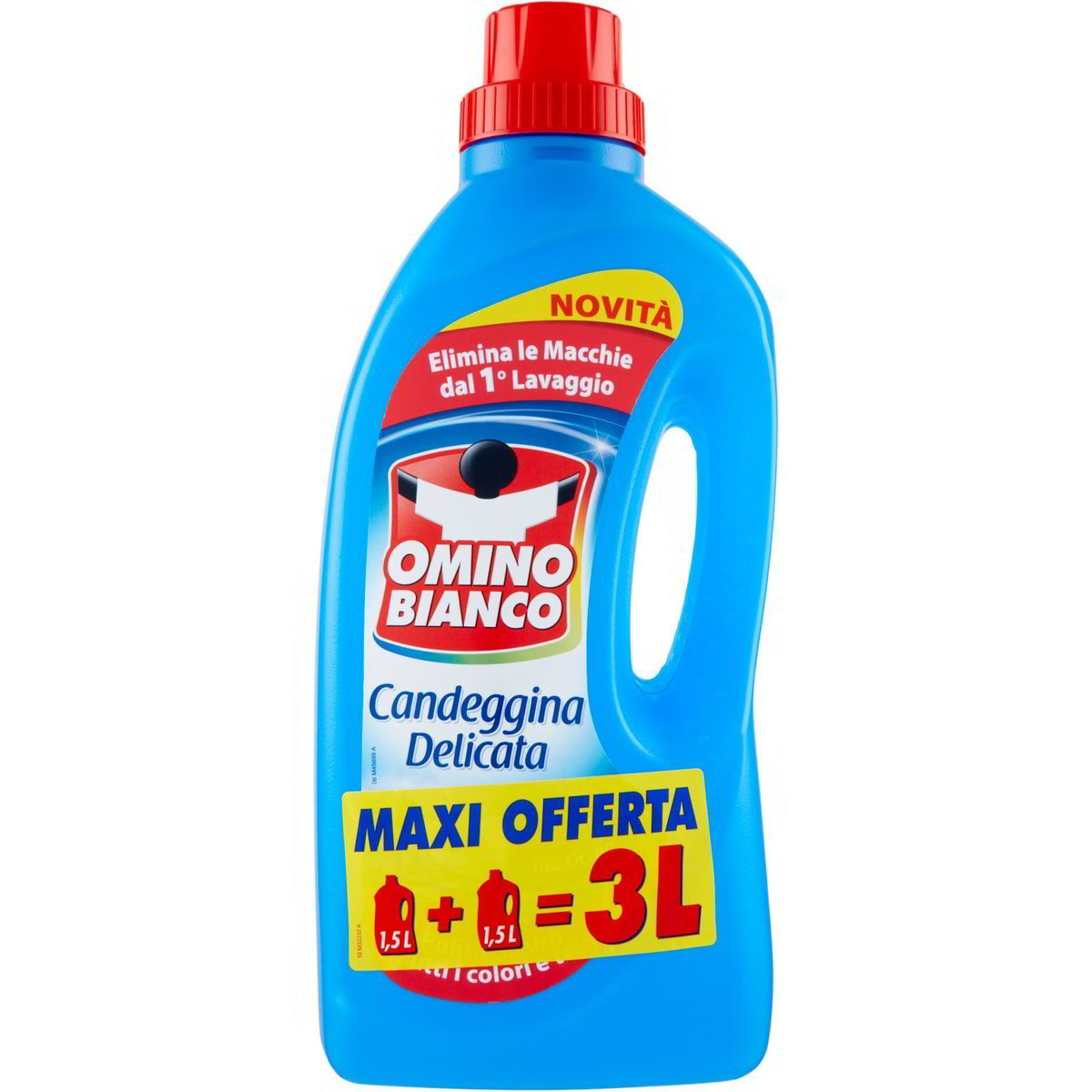 Candeggina delicata blu ocean OMINO BIANCO 2 X 1500 ML - Coop Shop