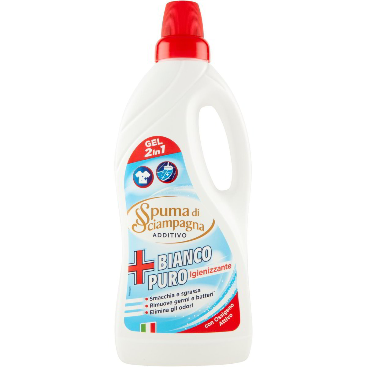 Smacchiatore additivo gel bianco puro oxyactive SPUMA DI SCIAMPAGN 1000 ...