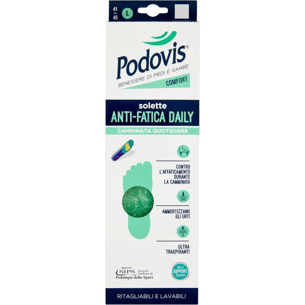 SOLETTE PODOVIS LARGE 2 PZ - Coop Shop