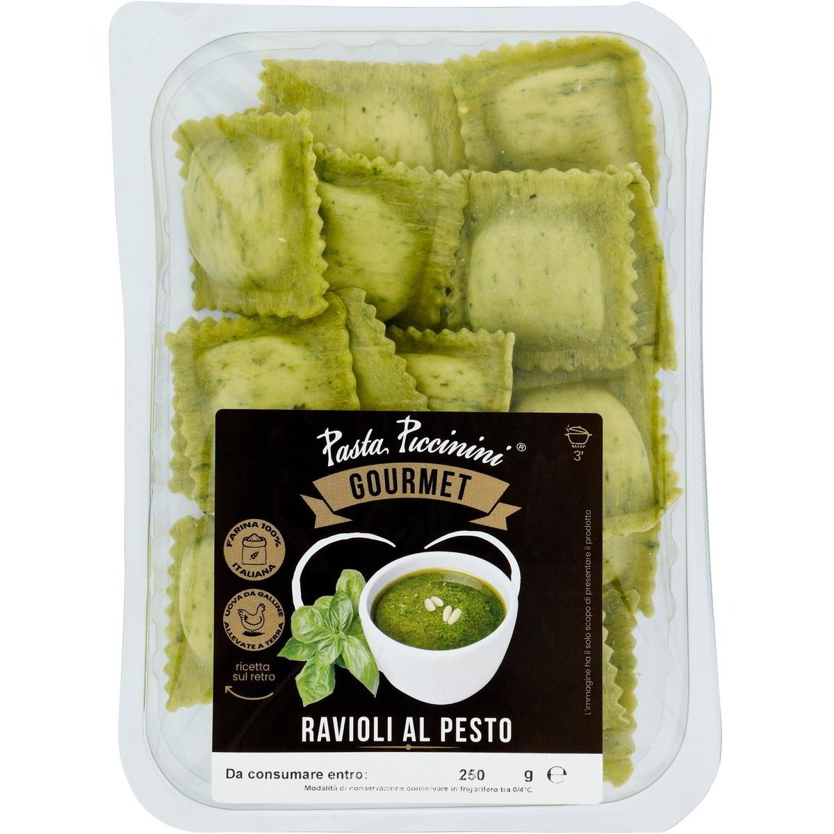 Ravioli al pesto GASTRONOMIA PICCIN 250 G - Coop Shop