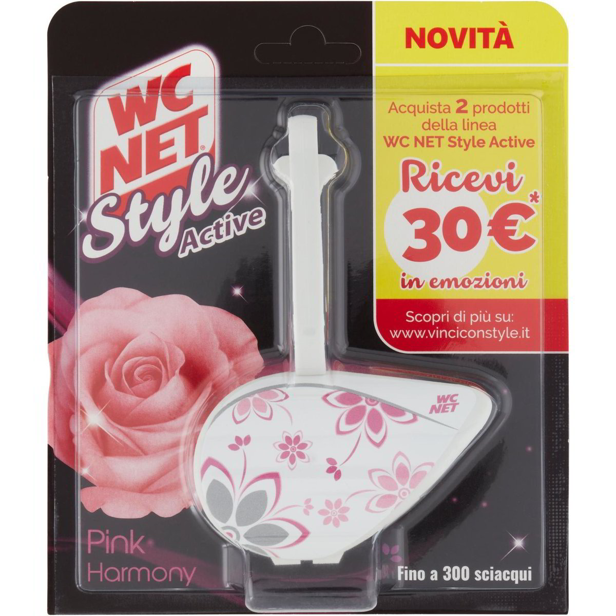 Tavolette per wc style active pink harmony WC NET 36,5 G - Coop Shop