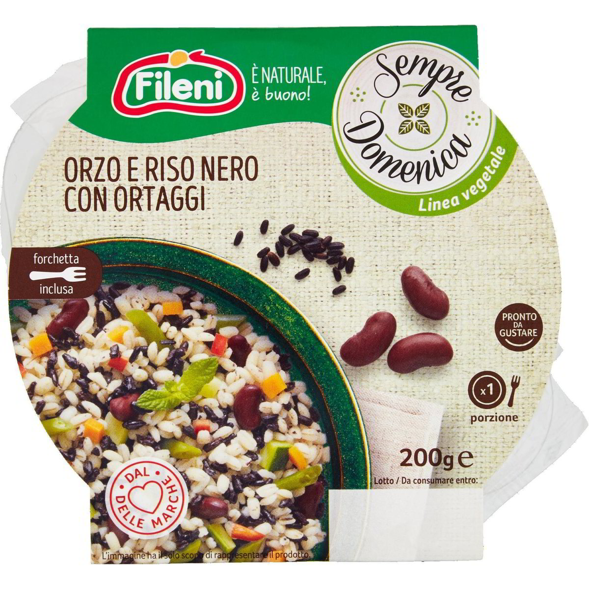 Insalata di orzo/riso nero/verdure FILENI 200 GR - Coop Shop
