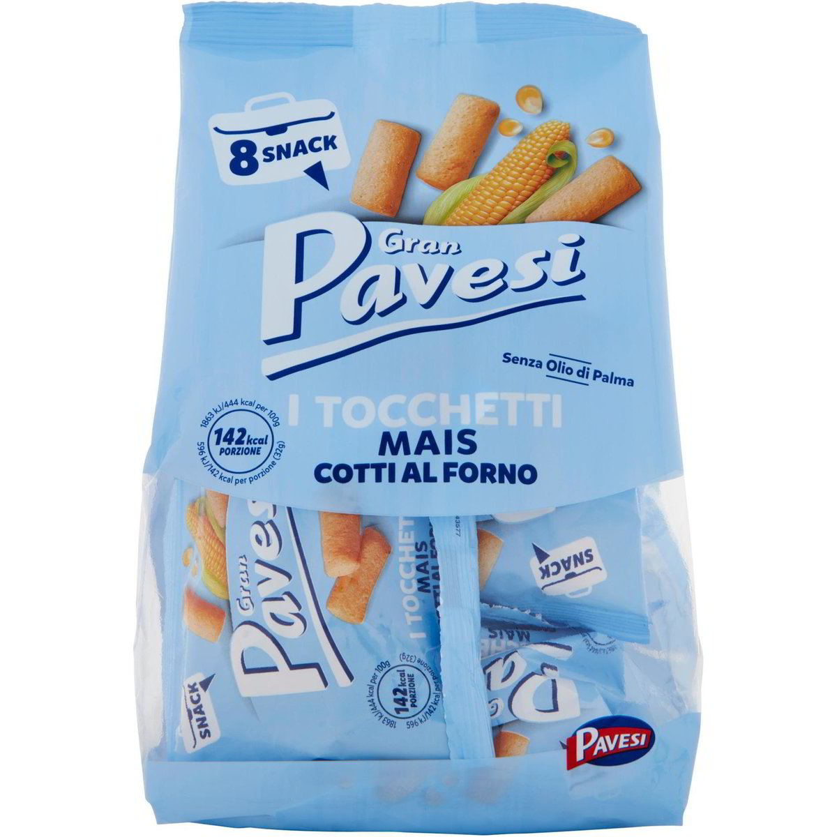Crackers tocchetti al mais gran pavesi PAVESI 256 G - Coop Shop