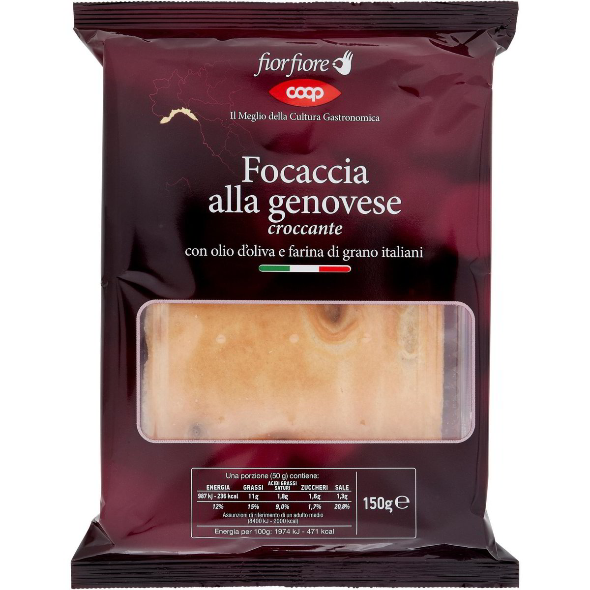 Focaccia alla genovese COOP - FIOR FIORE 150 G - Coop Shop