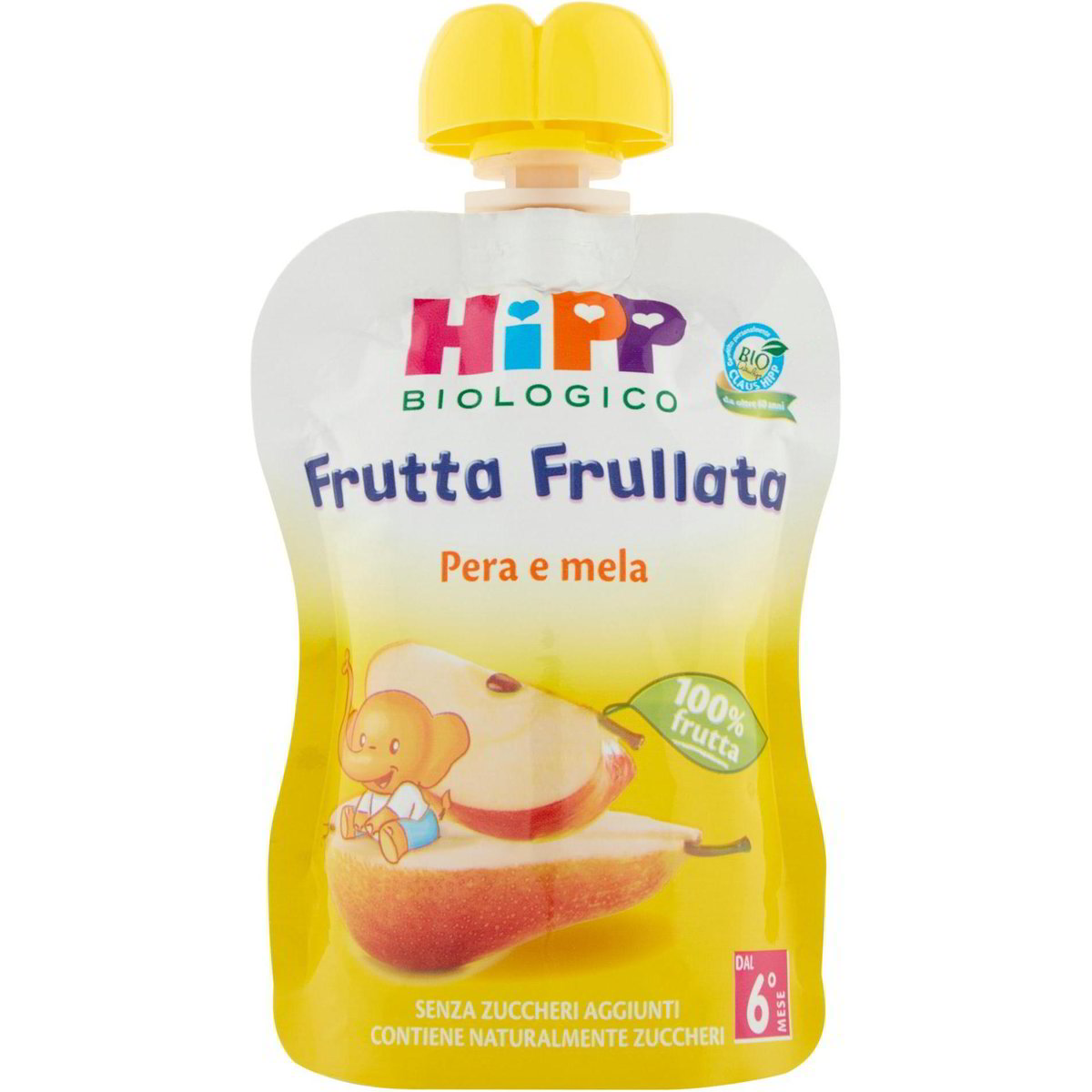 Omogeneizzato frutta frullata pera e mela HIPP 90 G - Coop Shop
