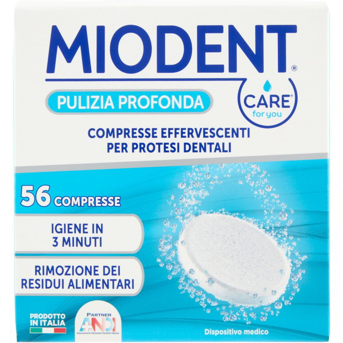 Dentiere 56 compresse effervescenti RIGIDENT 1 PZ - Coop Shop