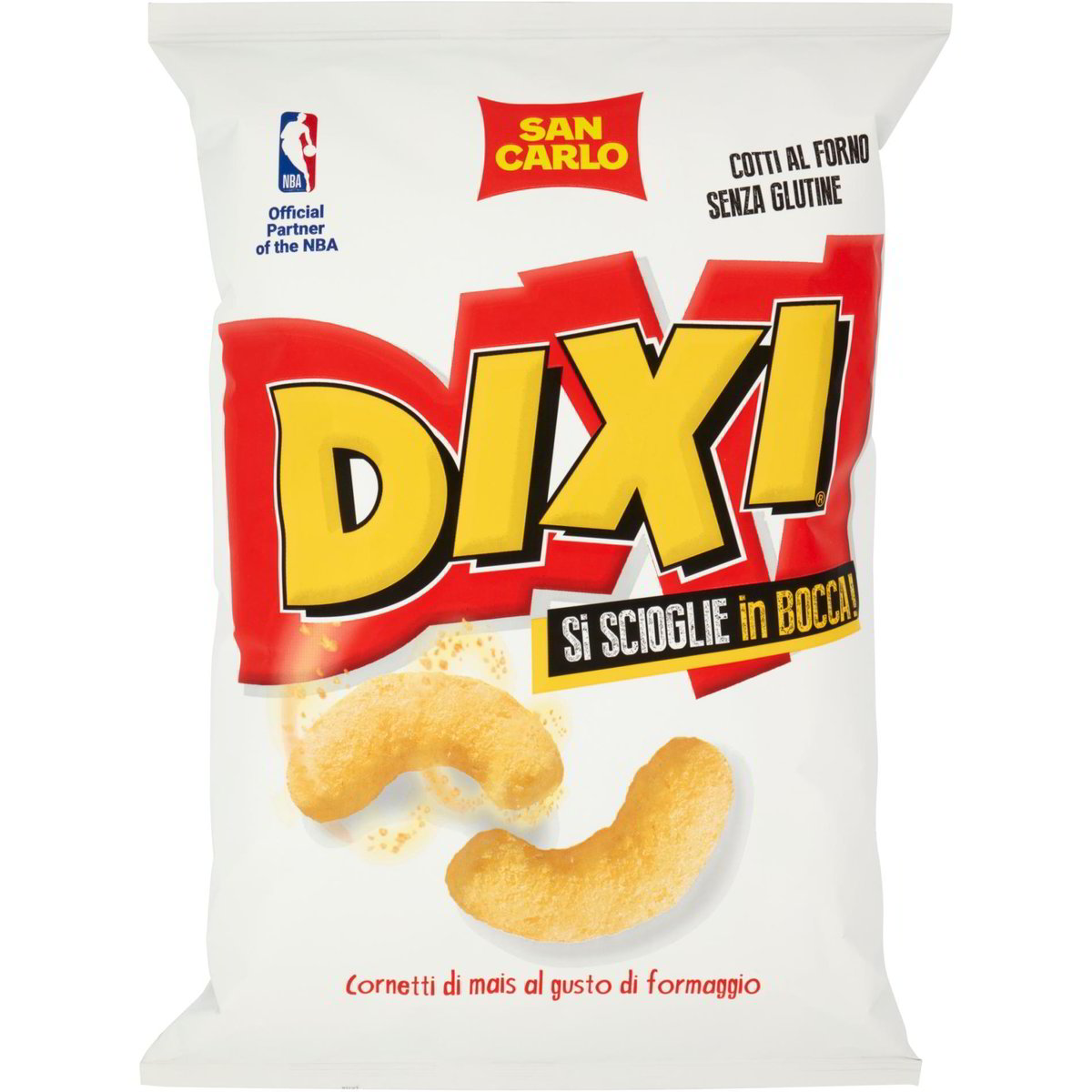 Patatine cornetti di mais dixi al formaggio SAN CARLO 105 G - Coop Shop