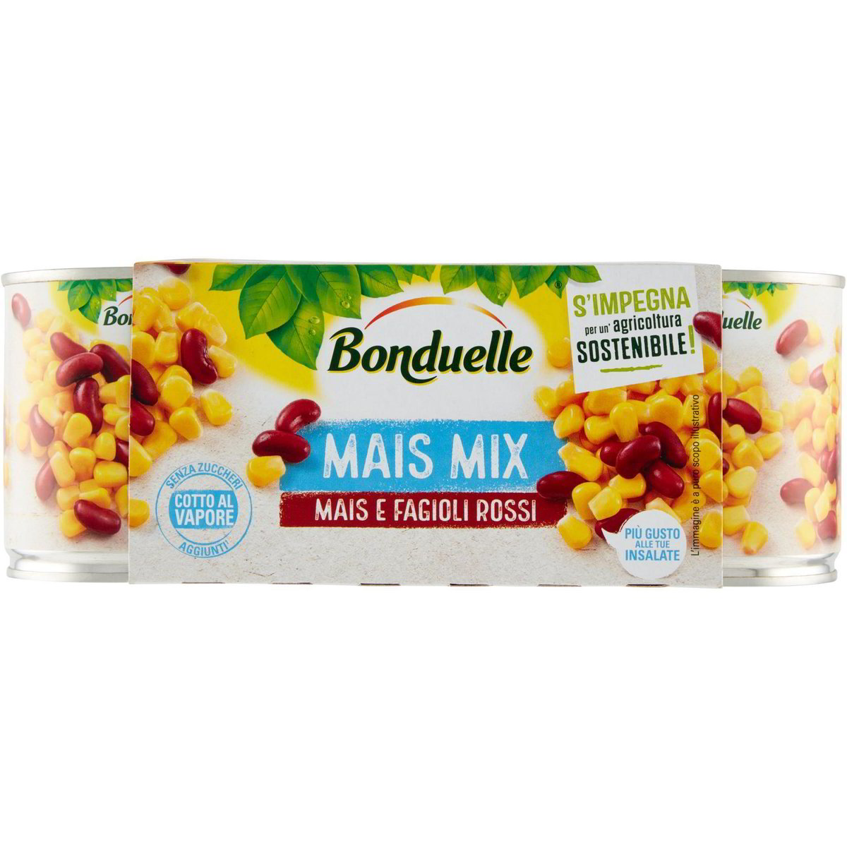Condimento mais e fagioli rossi BONDUELLE 3 X 170 G - Coop Shop