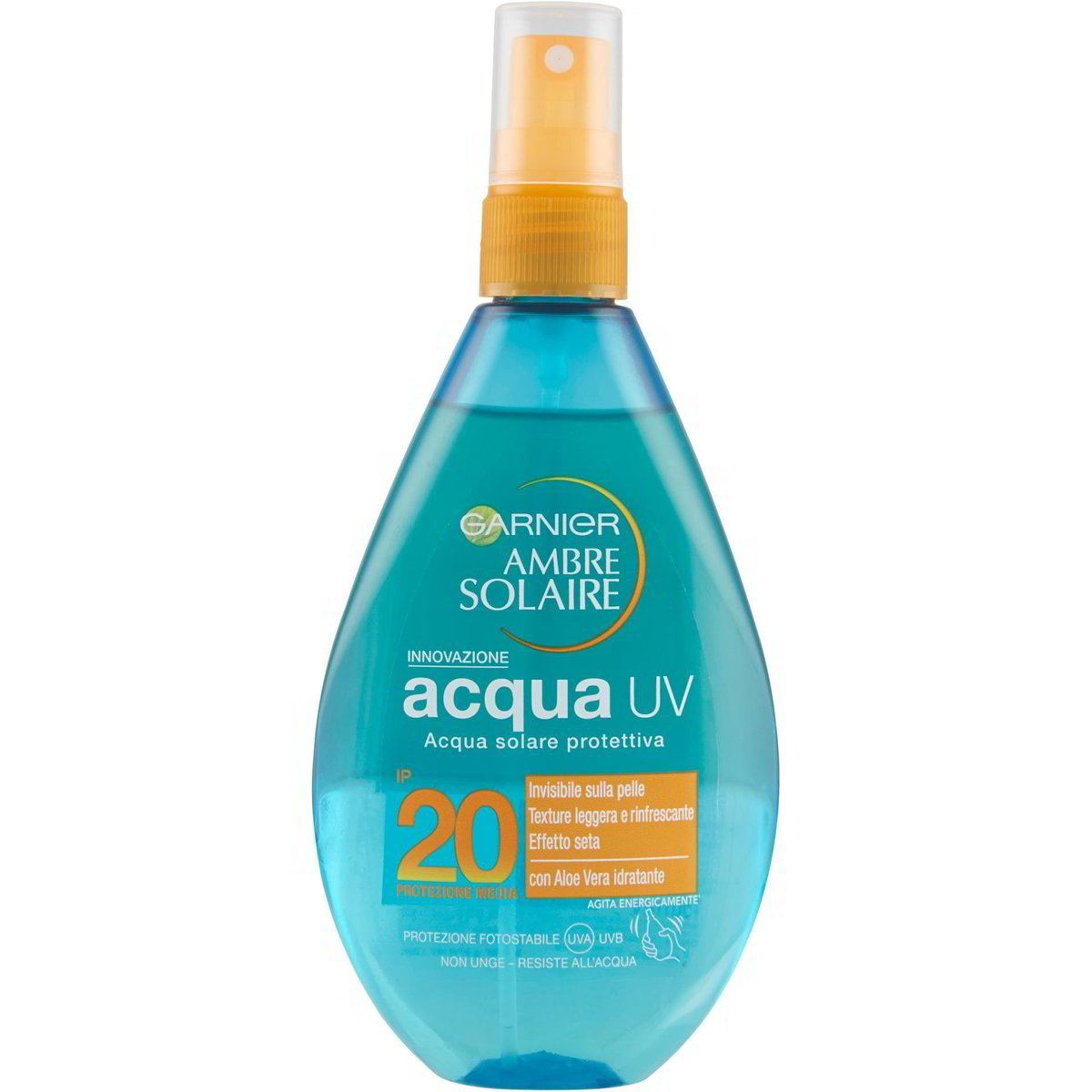 Solare spray acqua uv arricchita con aloe spf 20 GARNIER - AMBRE SOLAIR 150 ML - Coop Shop
