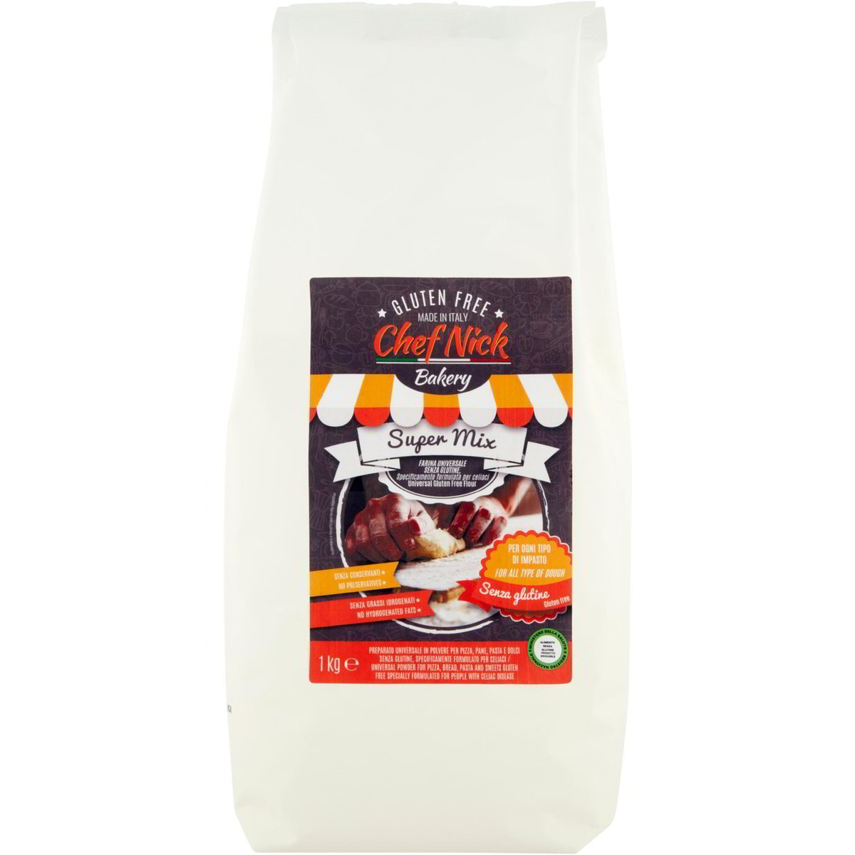 Super mix per ogni tipo di impasto CHEF NICK 1000 G - Coop Shop