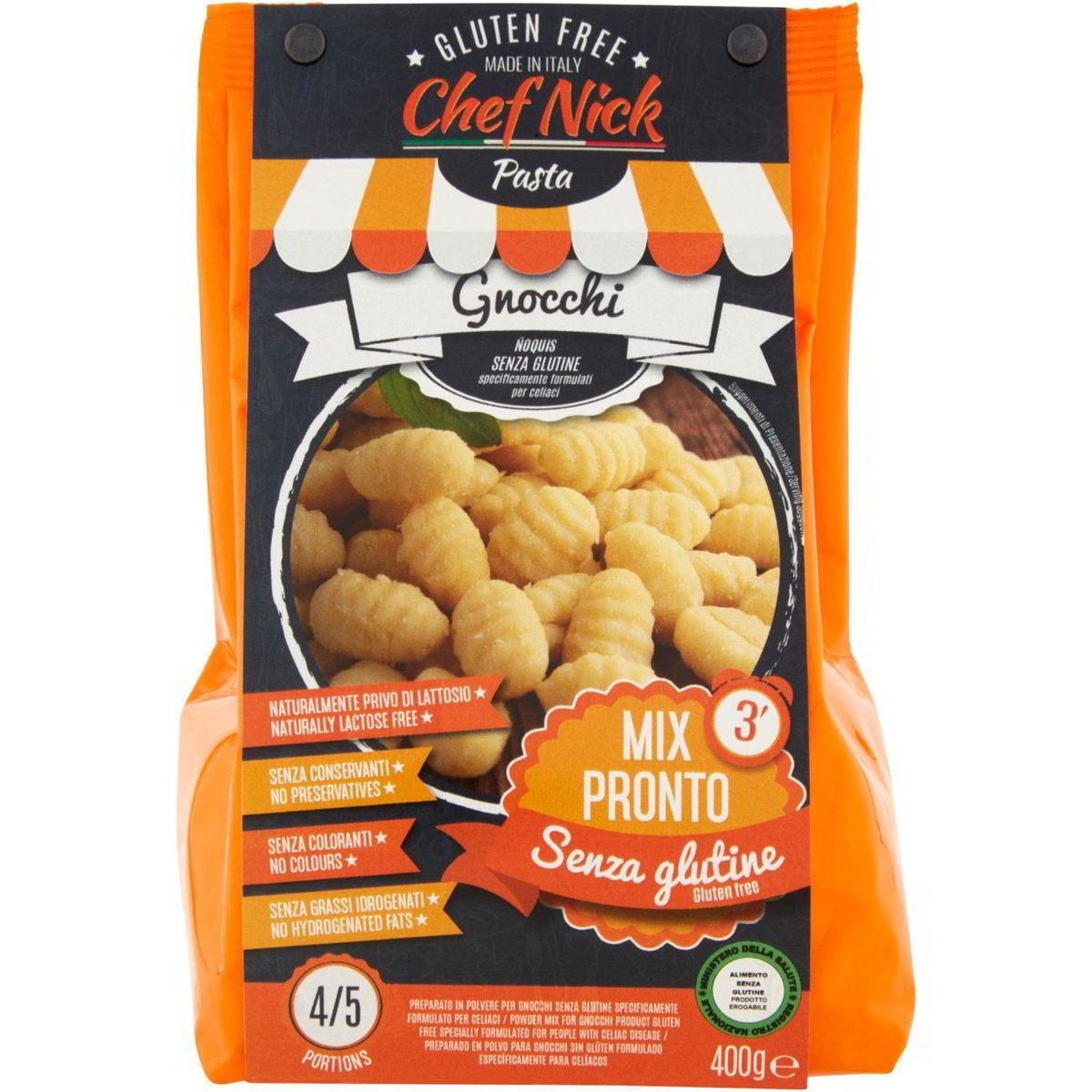 Gnocchi mix pronto CHEF NICK 400 G - Coop Shop