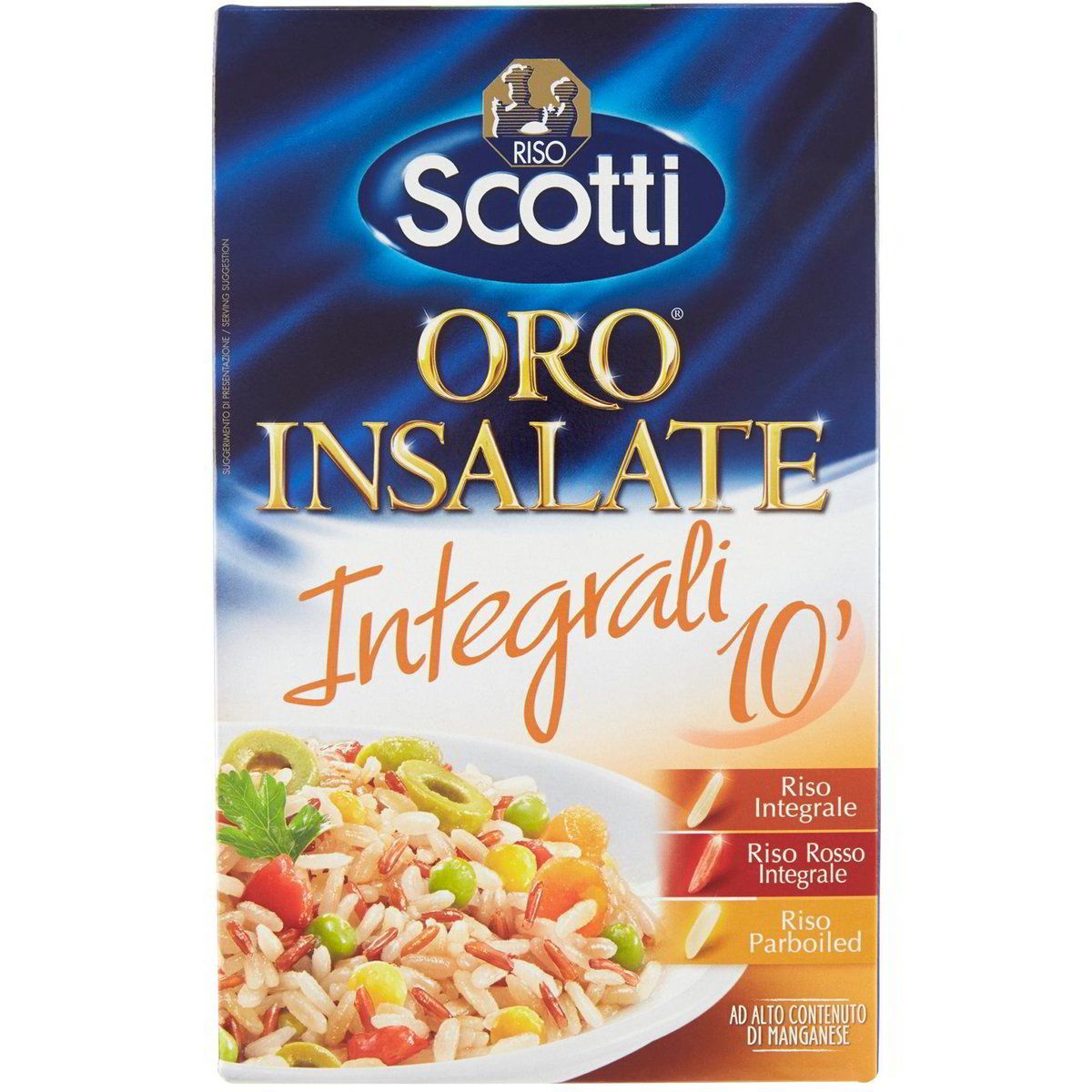 Riso parboiled oro fantasia di insalate integrali RISO SCOTTI 850 G ...