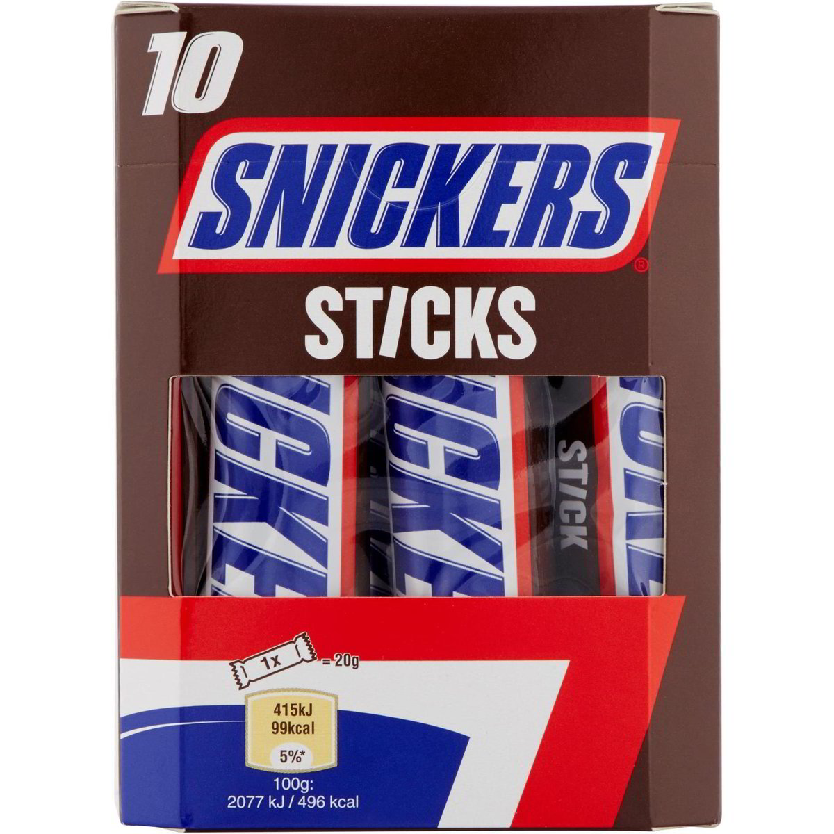Snack di cioccolato snickers SNICKERS 10 X 20 G - Coop Shop