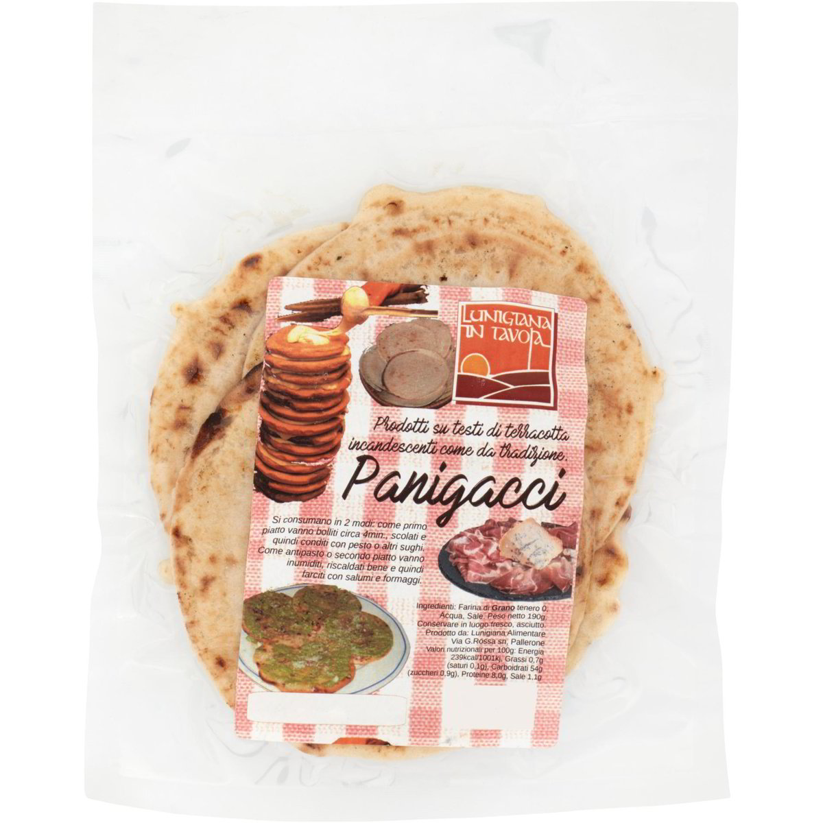 Pane panigacci LUNIGIANA 190 G - Coop Shop