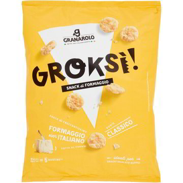 Snack al formaggio groksì GRANAROLO 5 X 15 G - Coop Shop