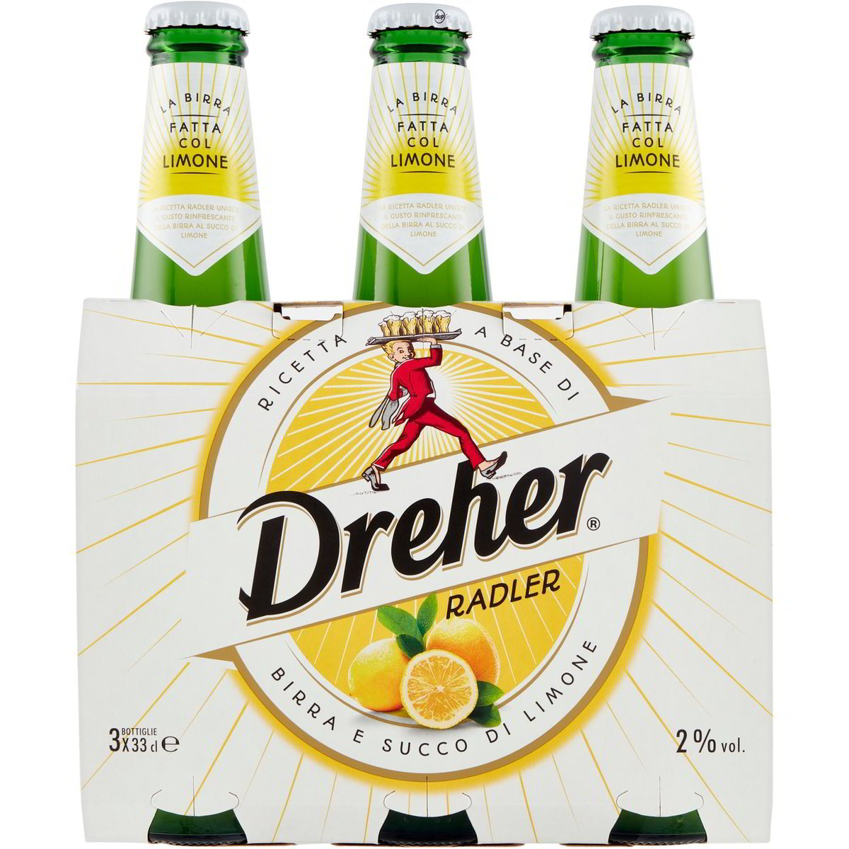 Birra radler al limone DREHER 3 X 330 ML - Coop Shop