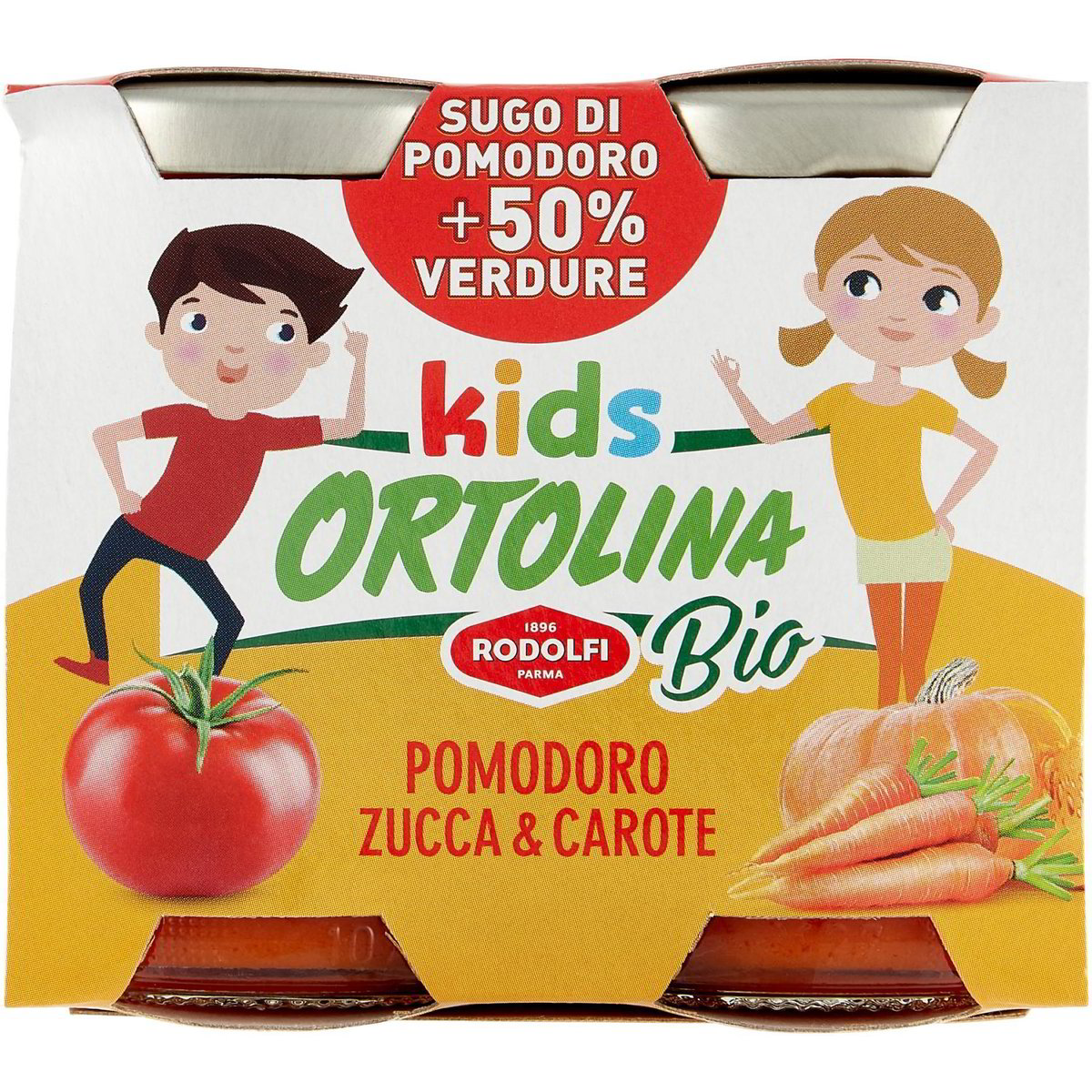 Sugo di zucca e carote ortolina ORTOLINA 2 X 100 G - Coop Shop