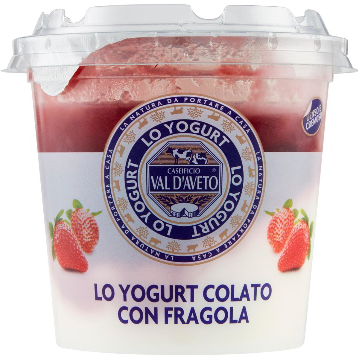 Yogurt intero alla fragola CASEIFICIO VAL D'AVETO 150 G - Coop Shop