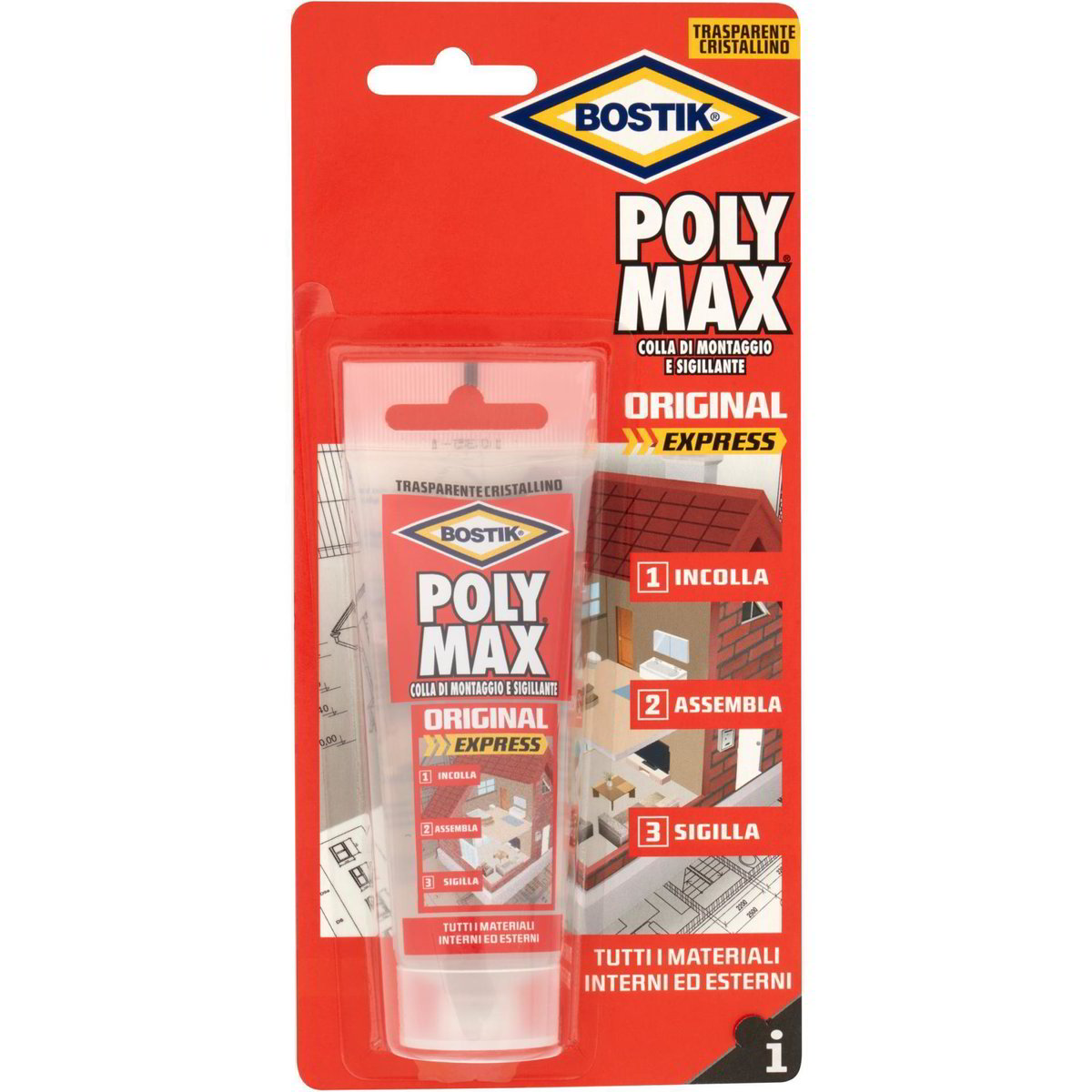 Colla poly max cristal express BOSTIK 75 G - Coop Shop