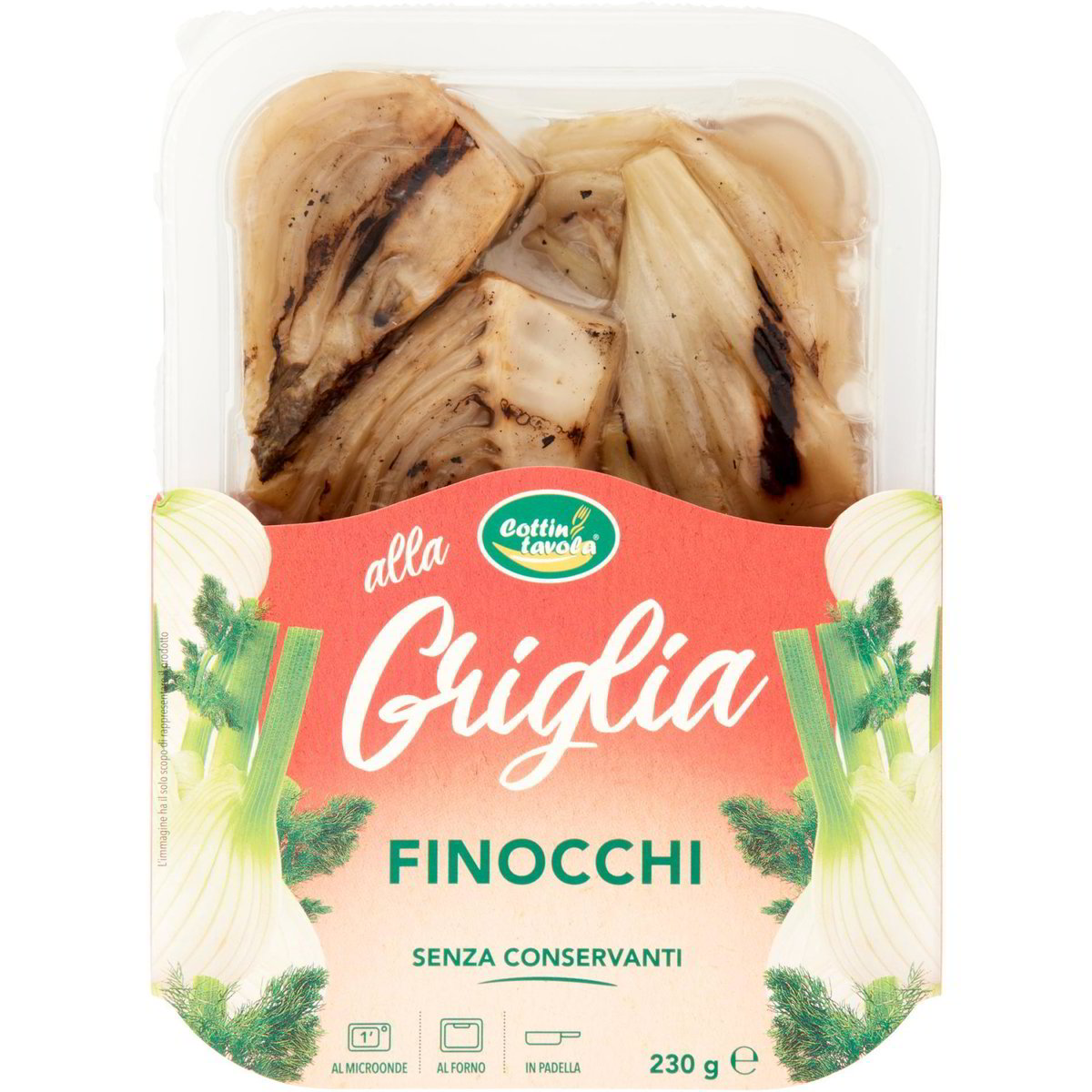 Finocchi grigliati COTTI IN TAVOLA 230 G - Coop Shop