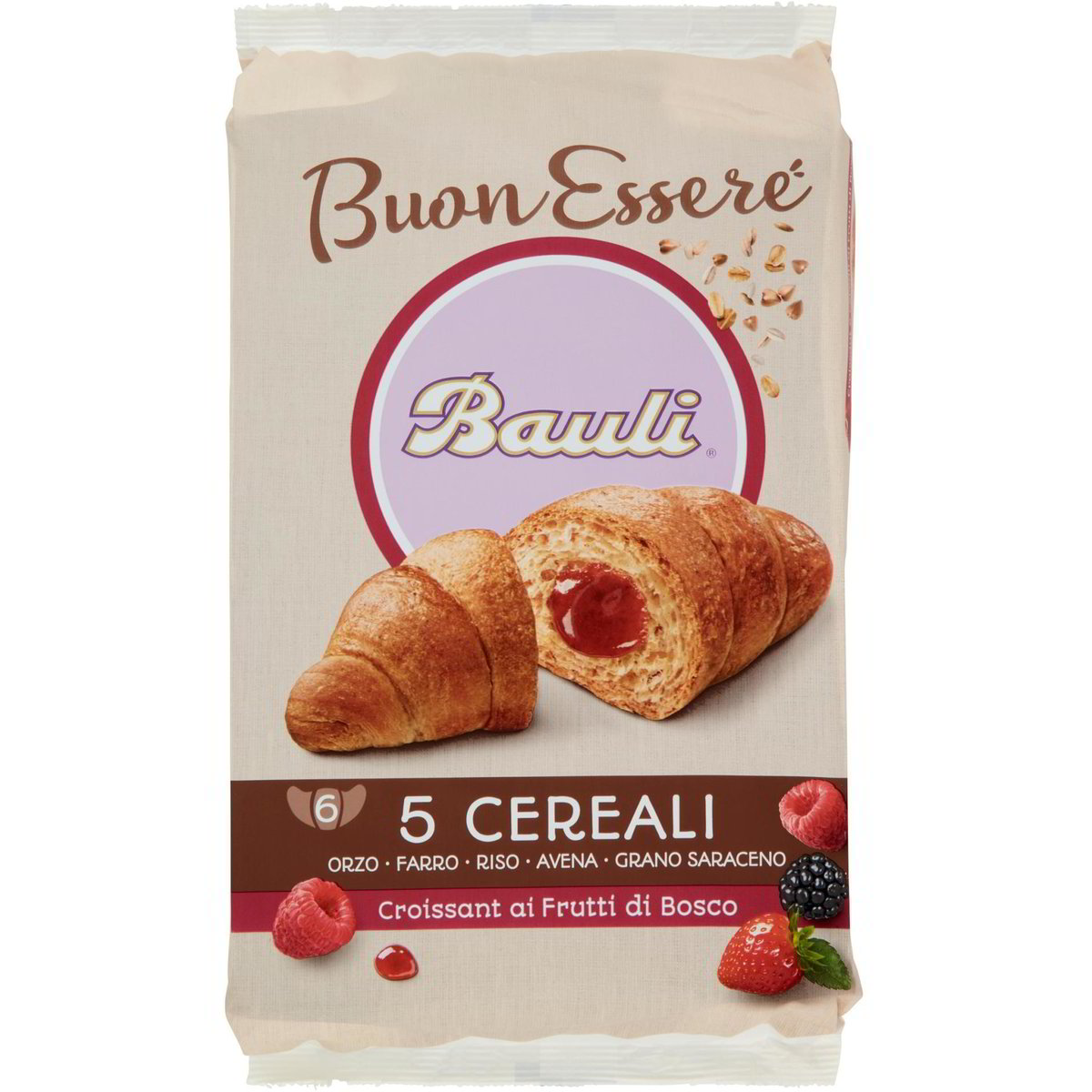Croissant 5 cereali ai frutti di bosco BAULI 6 X 50 G - Coop Shop
