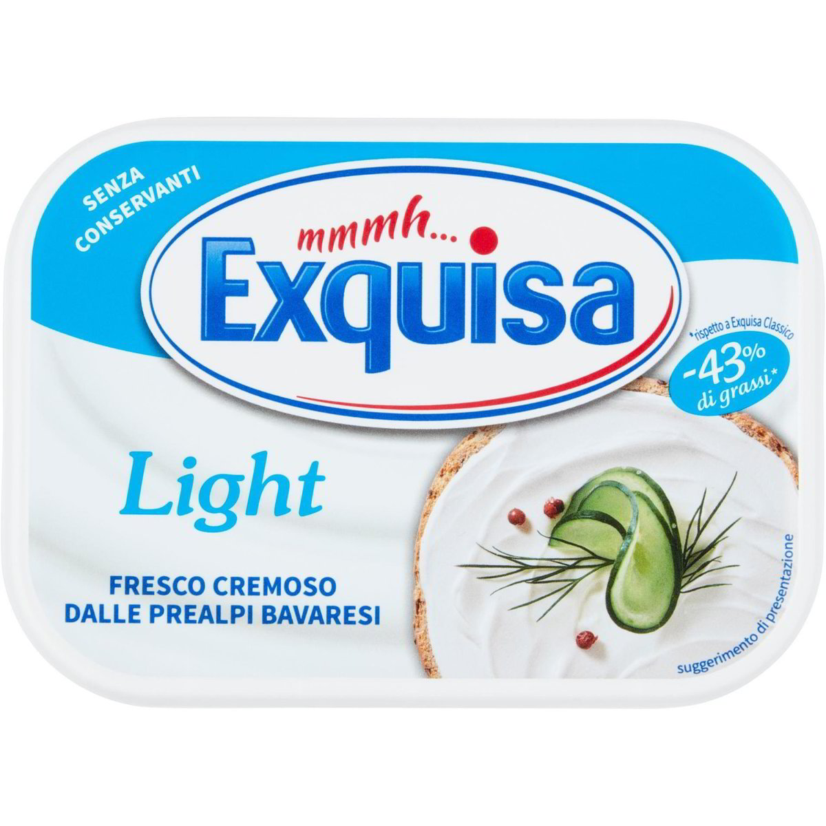 Formaggio spalmabile light EXQUISA 175 G - Coop Shop