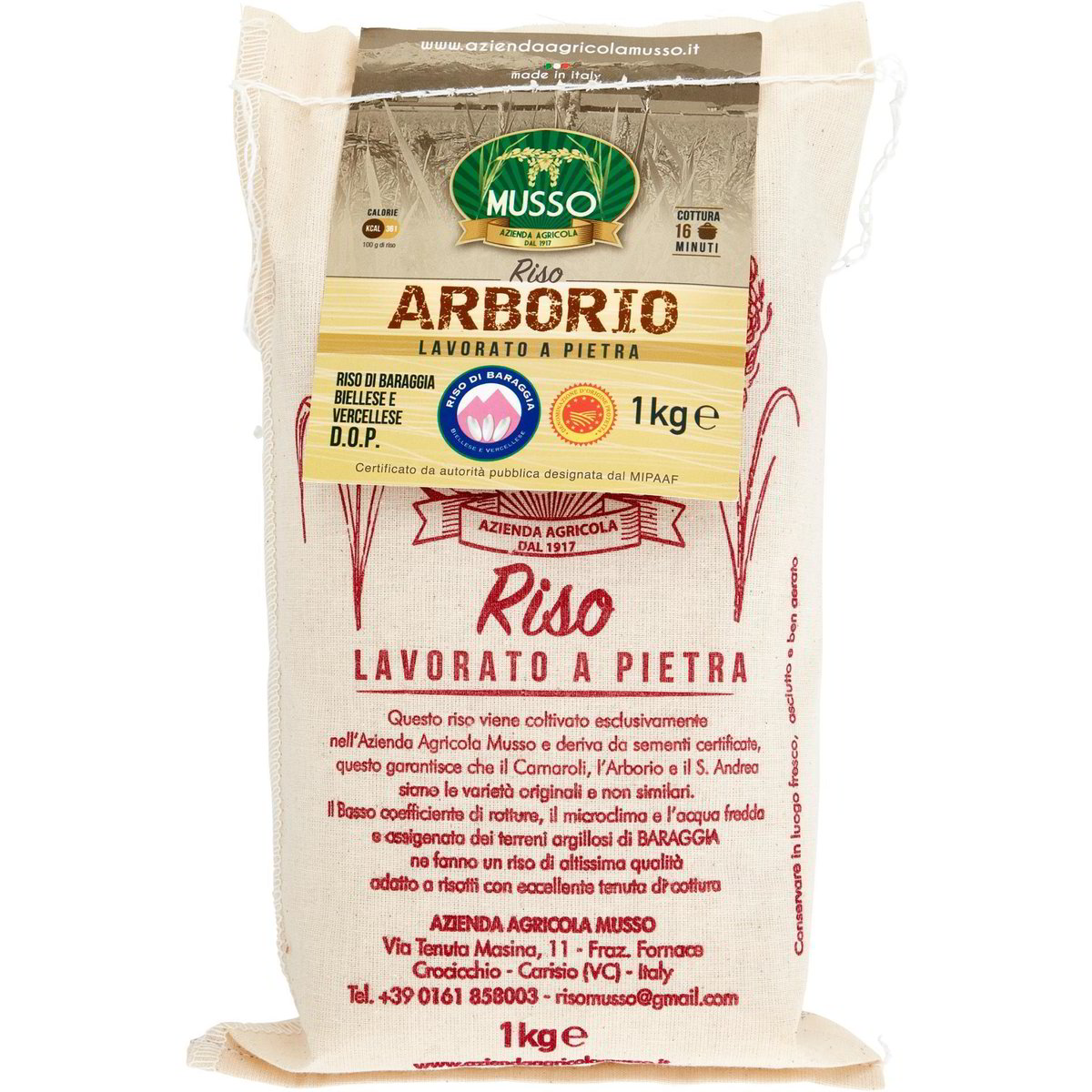 Riso arborio MUSSO 1000 G - Coop Shop