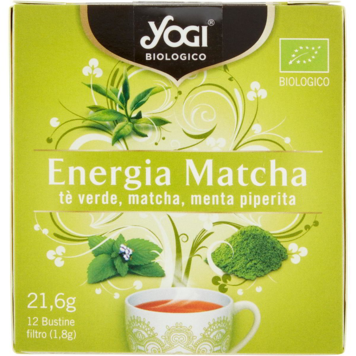 Infuso energia matcha YOGI BIOLOGICO 21,6 G - Coop Shop