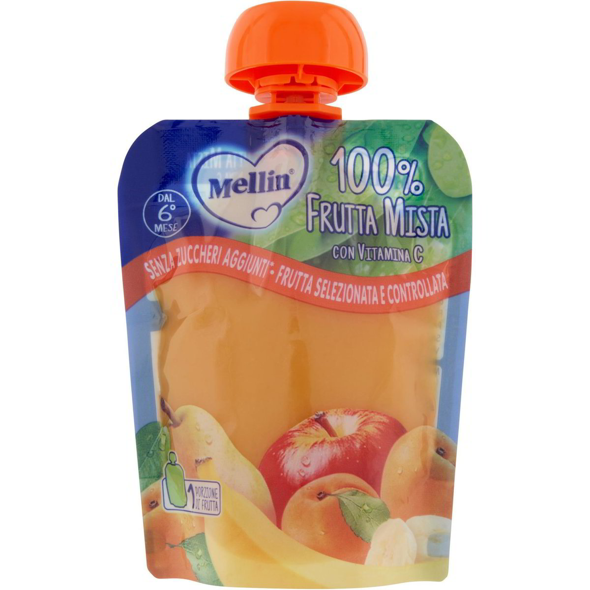 Frutta frullata pouch frutta mista MELLIN 90 G - Coop Shop