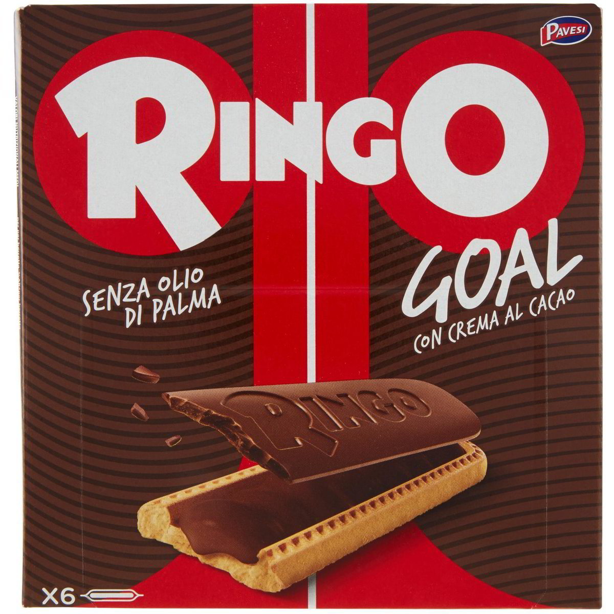 Ringo goal con crema al cacao PAVESI 168 G - Coop Shop