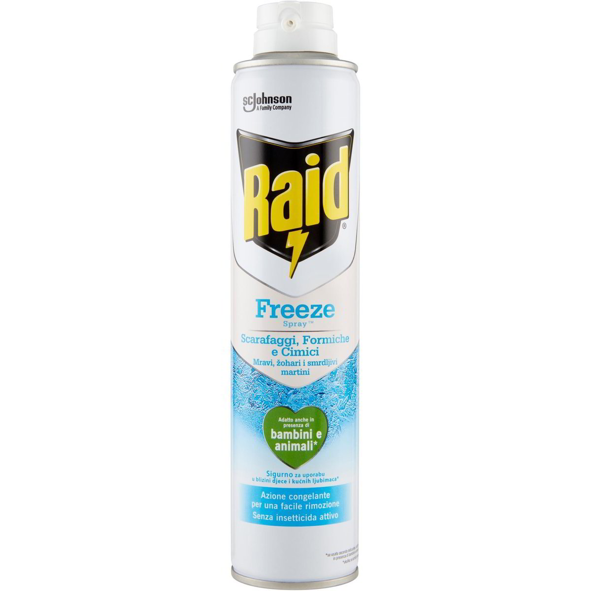 Repellente freeze spray RAID 350 ML - Coop Shop