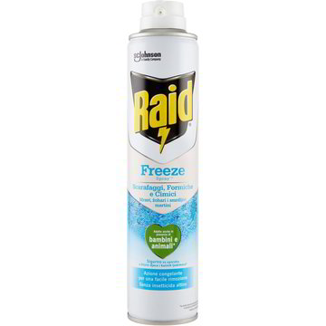 Repellente freeze spray RAID 350 ML - Coop Shop