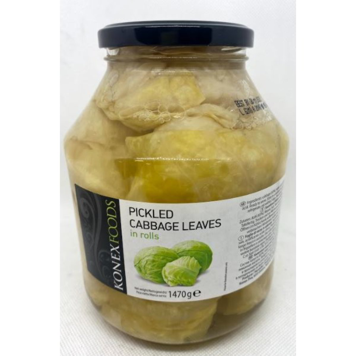 Verza foglie in salomoia KONEX FOODS 1470 G - Coop Shop