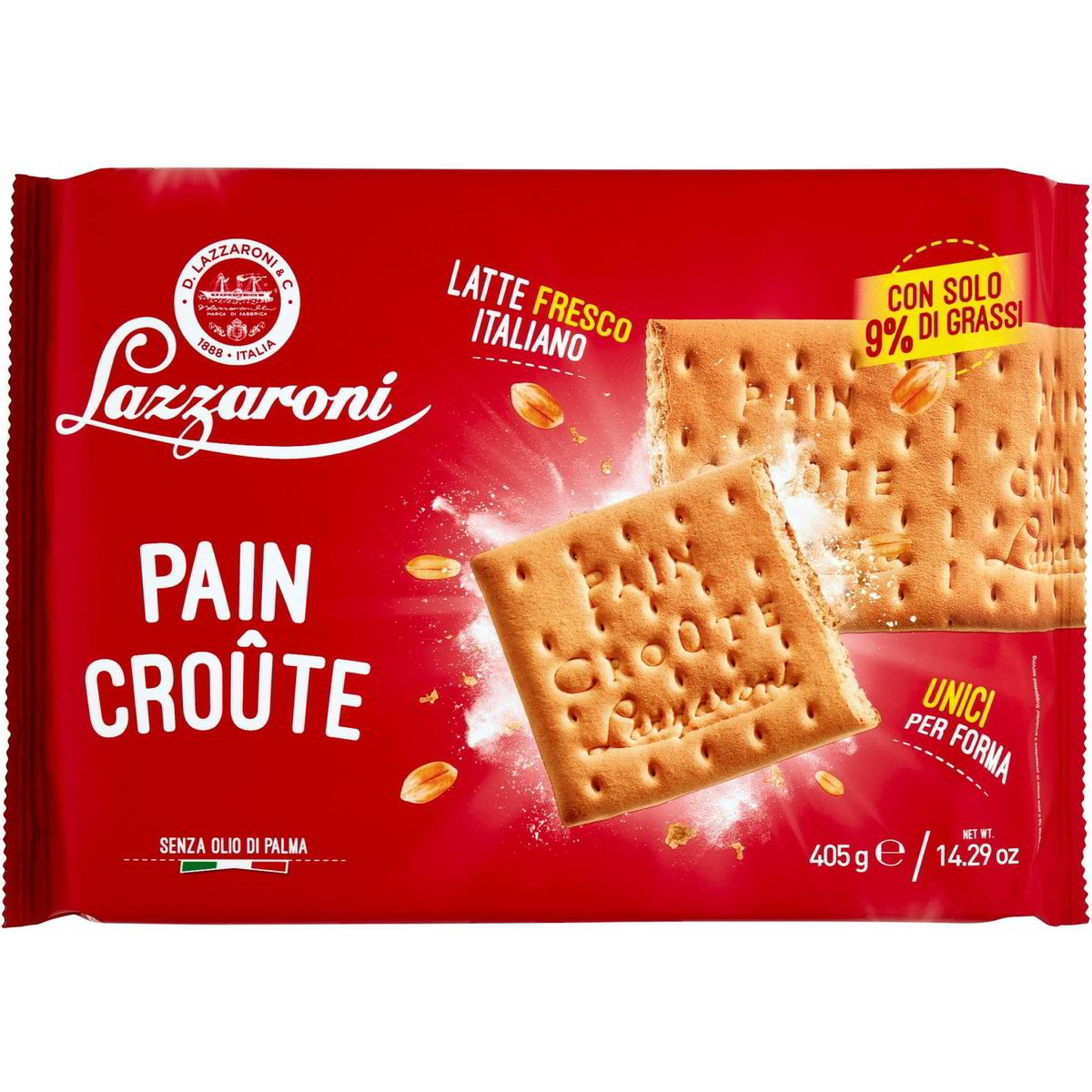 Biscotti pain croûte LAZZARONI 405 G - Coop Shop