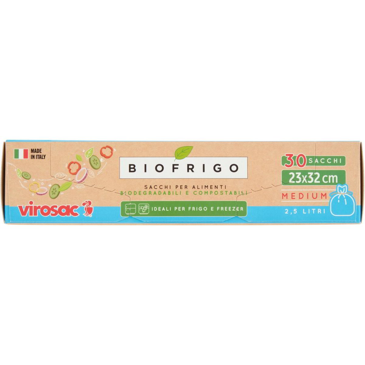 Sacchetti per alimenti biofirgo cm23x32 medi VIROSAC 1 PZ - Coop Shop