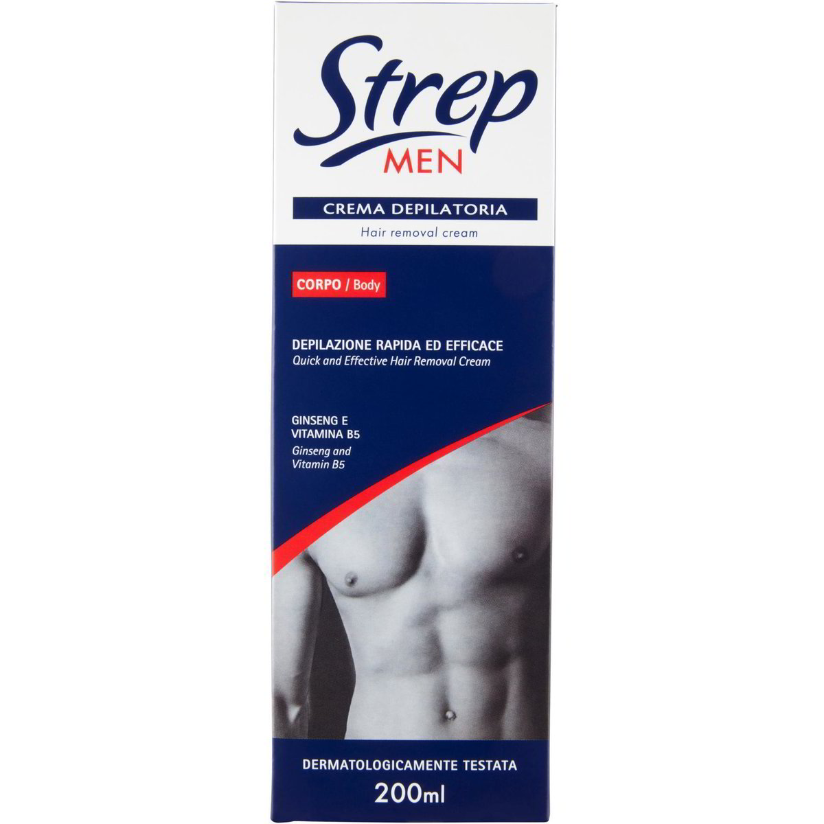 Depilatoria crema man corpo STREP 200 ML - Coop Shop