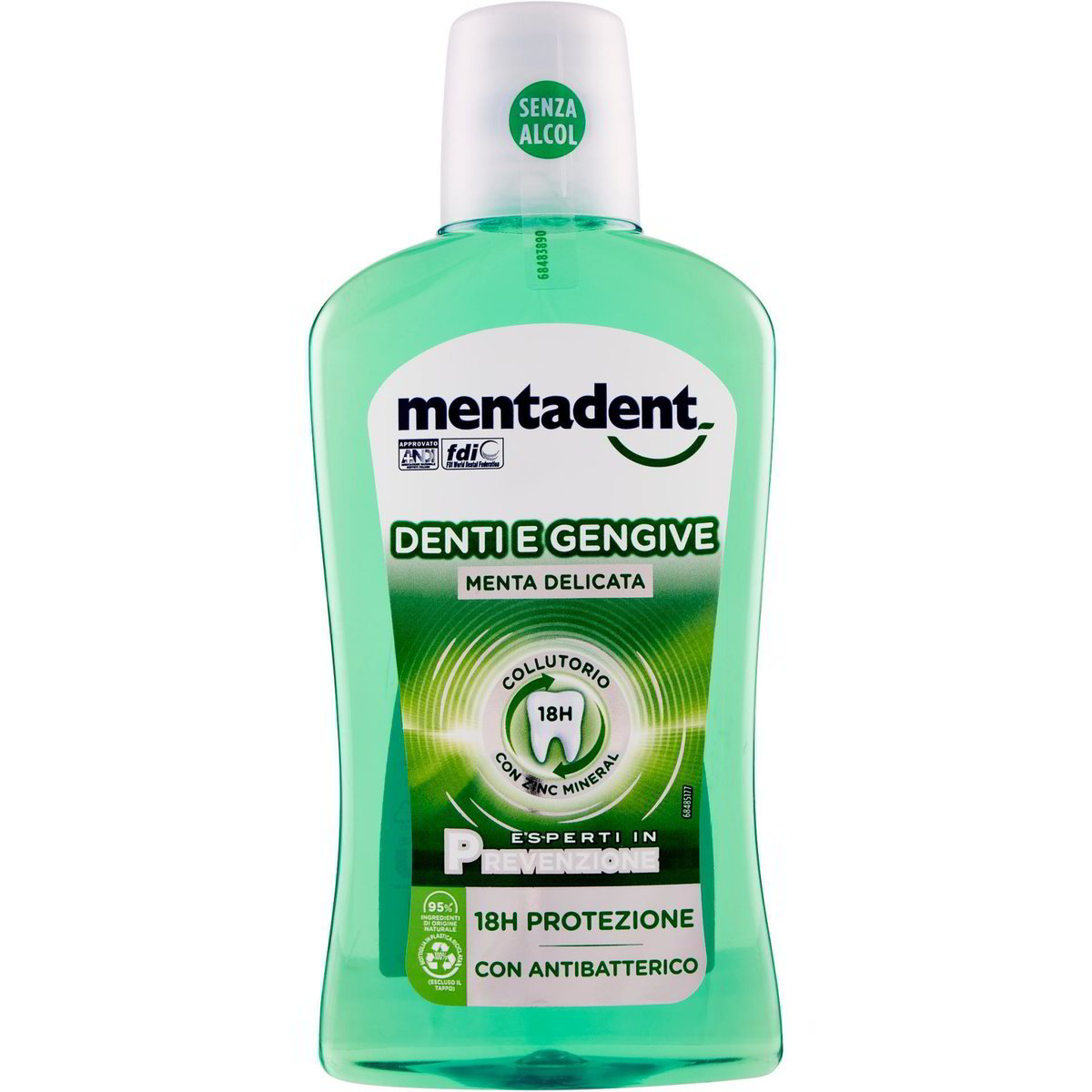 Collutorio protezione 8 azioni MENTADENT 500 ML - Coop Shop