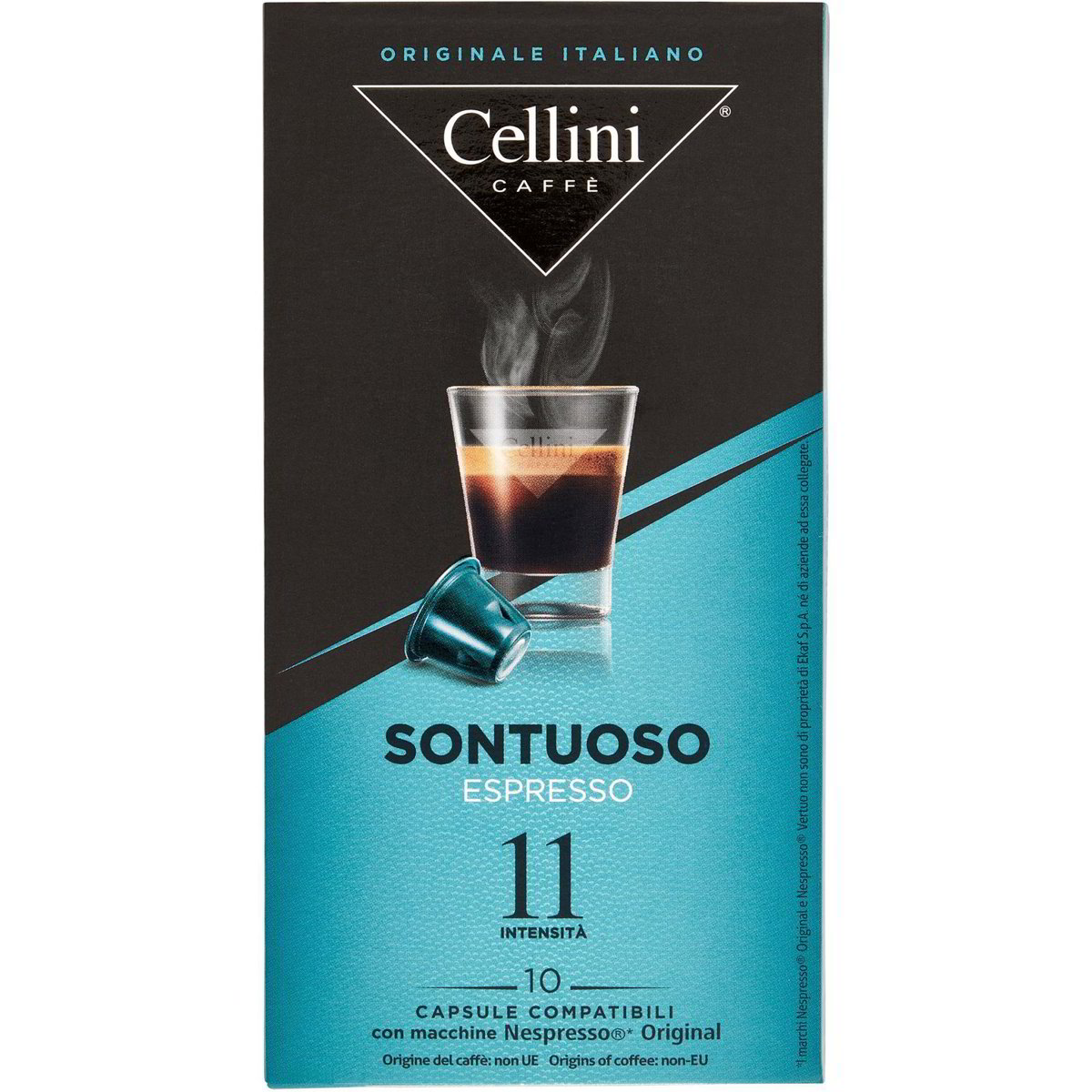 Capsule caffè espresso sontuoso x10 CELLINI - NESPRESSO 50 G - Coop Shop