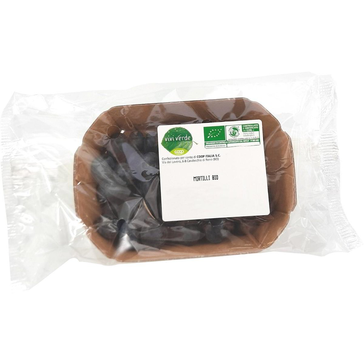 Mirtilli in vaschetta COOP - VIVI VERDE 125 G - Coop Shop