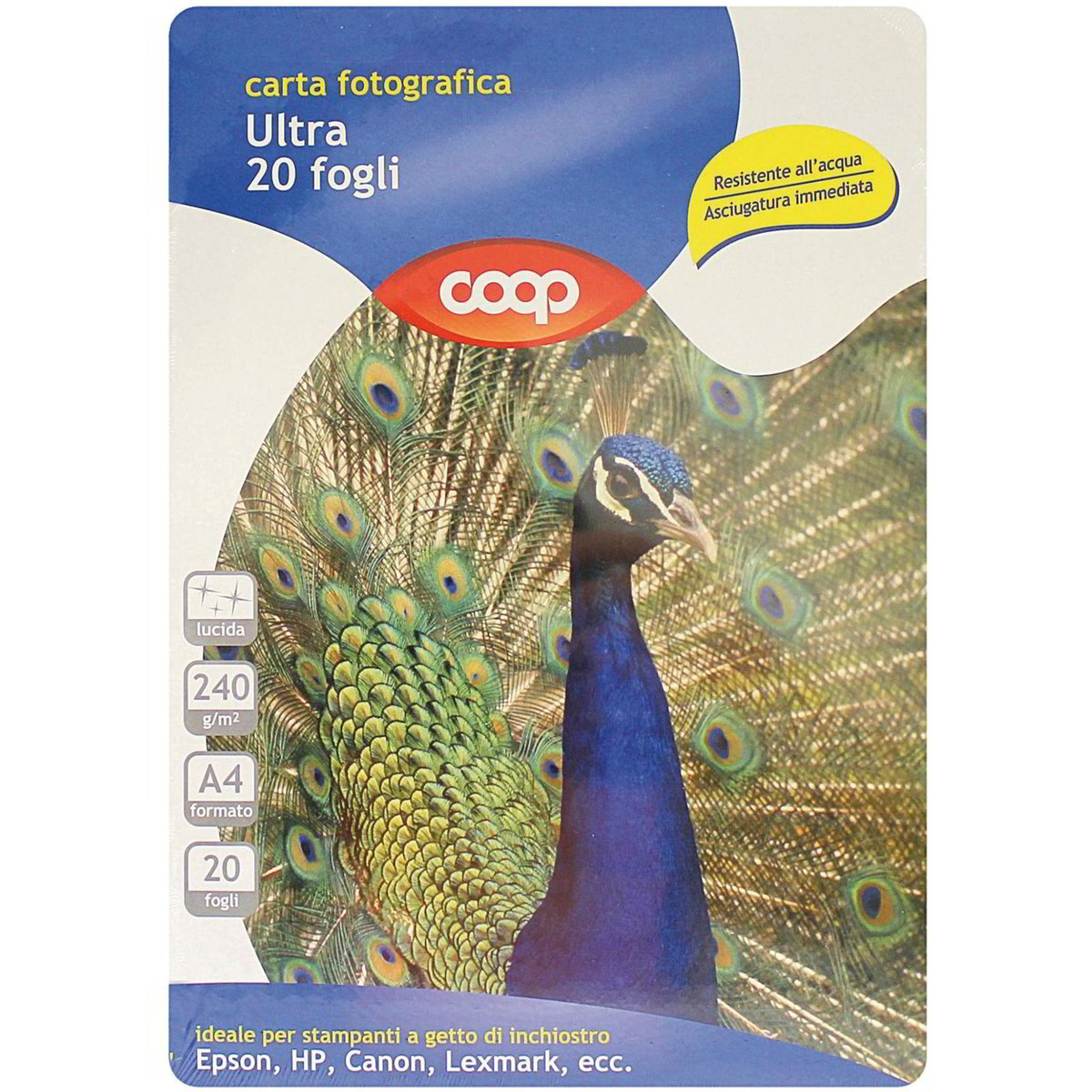 Fogli carta fotografica lucida a4 240gr ultra x20 COOP 1 PZ - Coop Shop