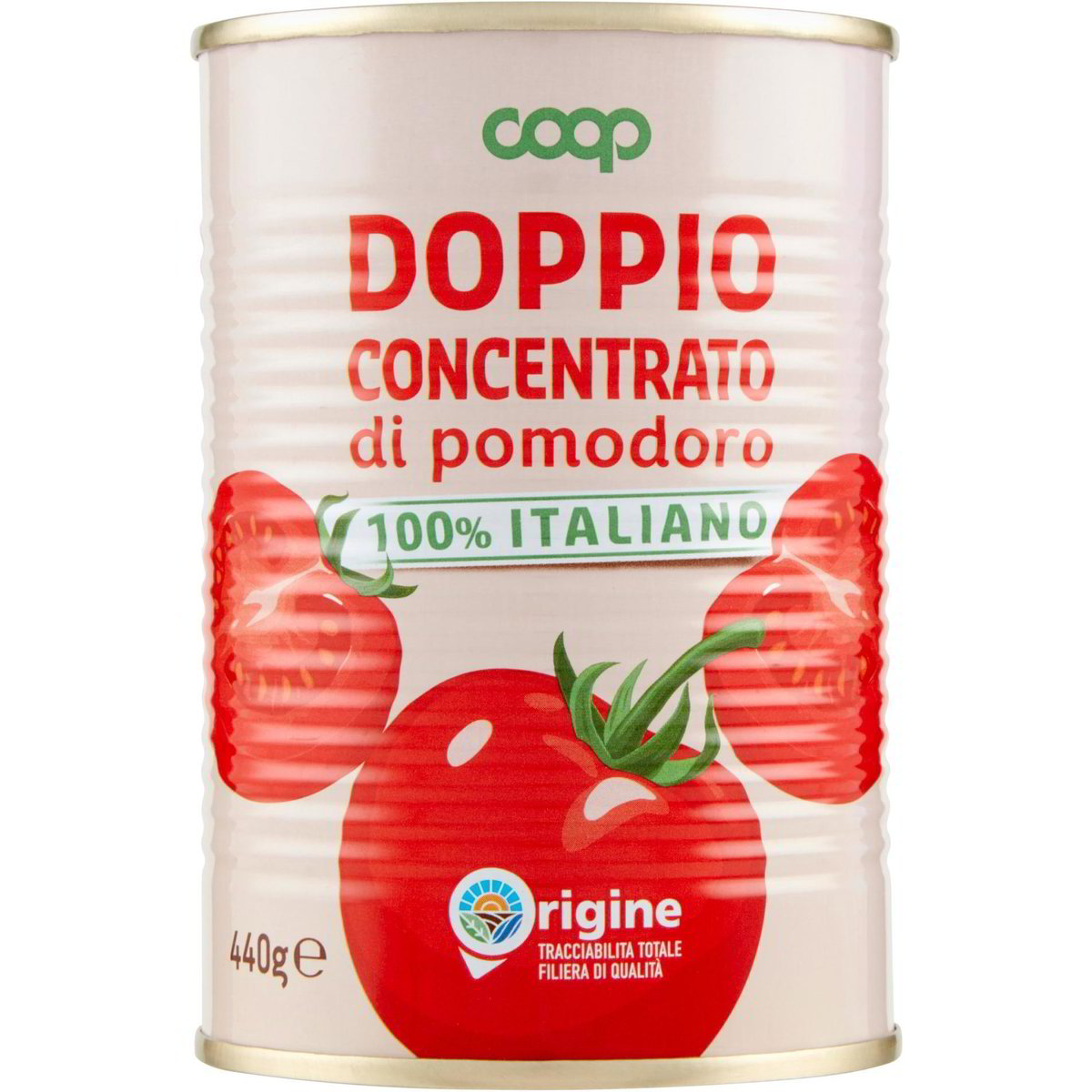 Concentrato di pomodoro doppio COOP - ORIGINE 440 G - Coop Shop