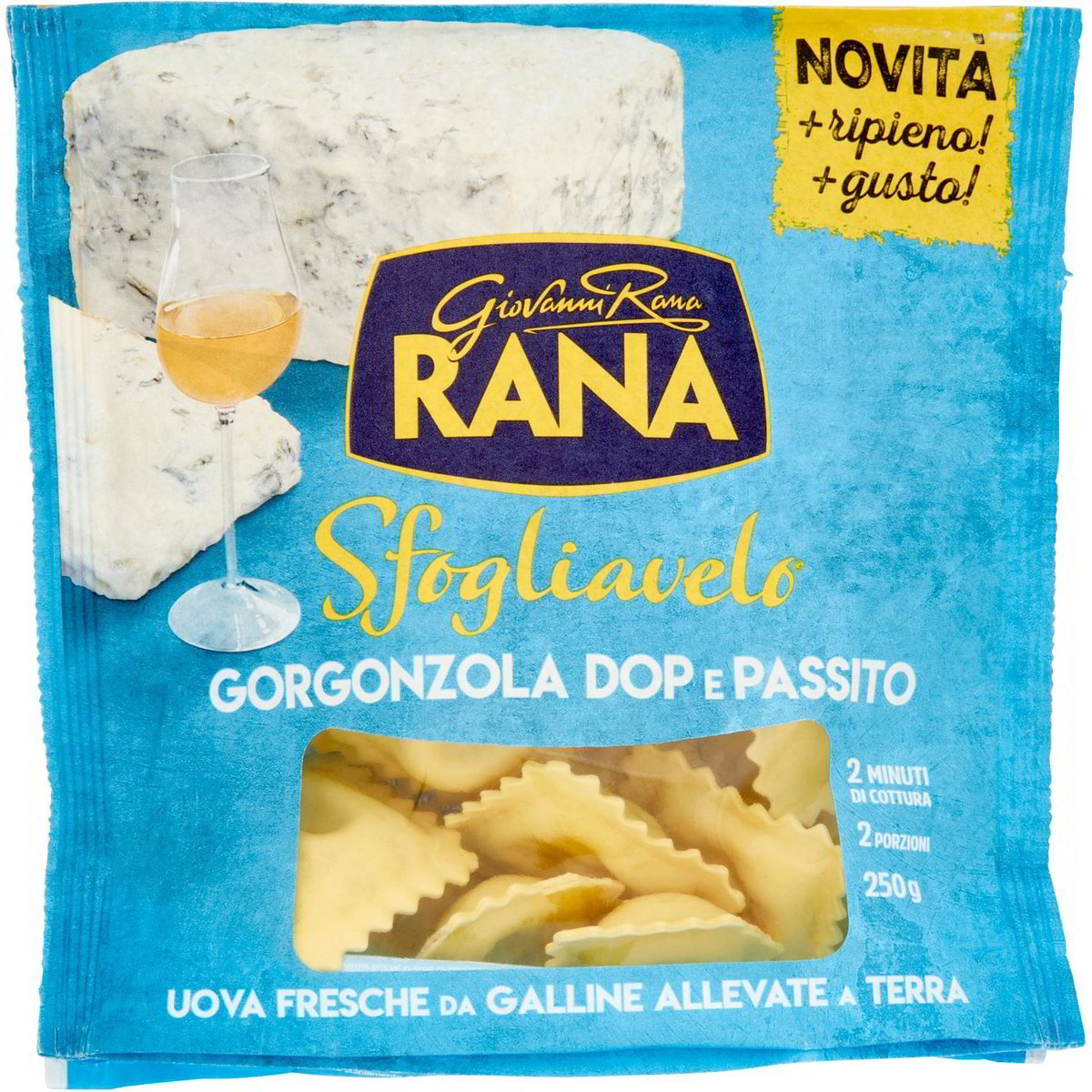Ravioli sfogliavelo gorgonzola dop e passito RANA 250 G - Coop Shop