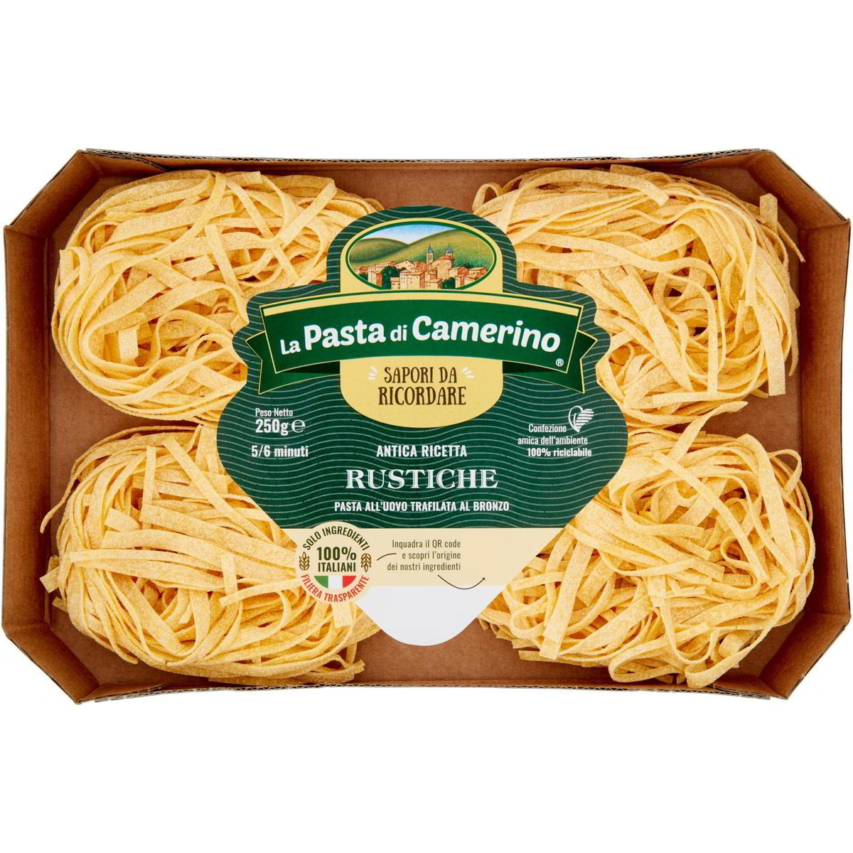 Rustiche all'uovo nidi LA PASTA DI CAMERI 250 G - Coop Shop