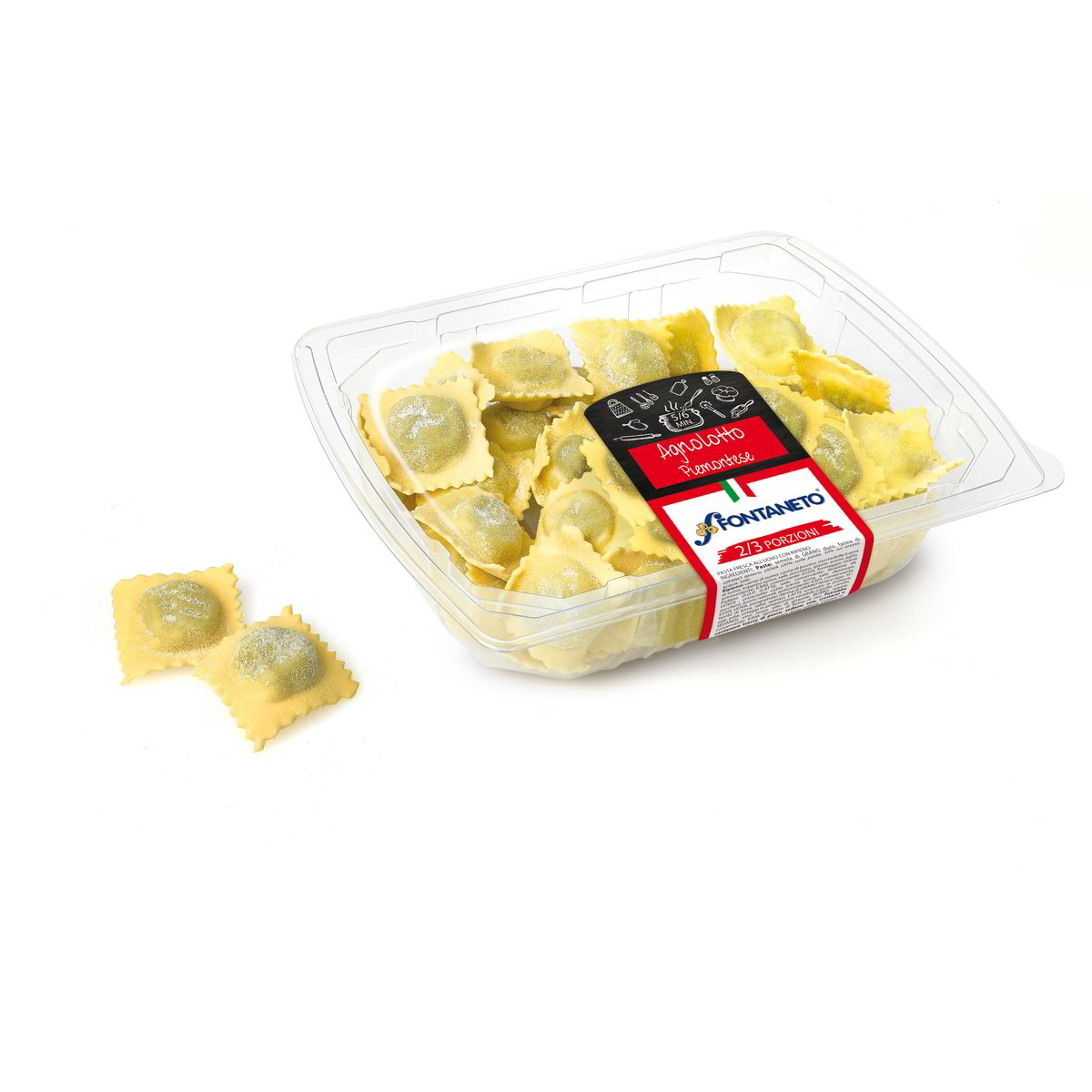 Ravioli agnolotti piemontesi FONTANETO 250 G - Coop Shop
