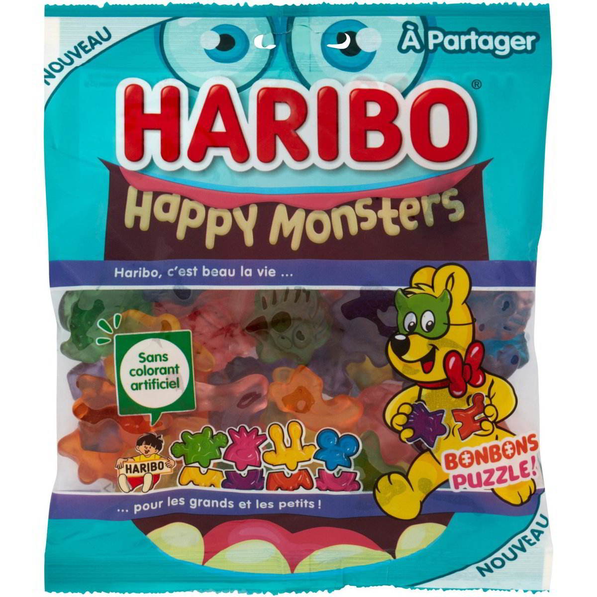 Caramelle gommose happy monsters HARIBO 220 G - Coop Shop